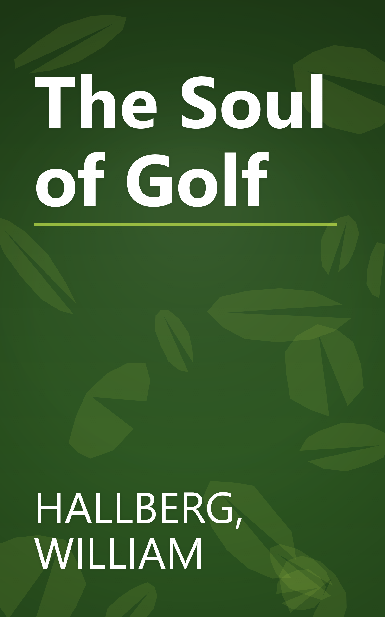 The Soul of Golf book cover