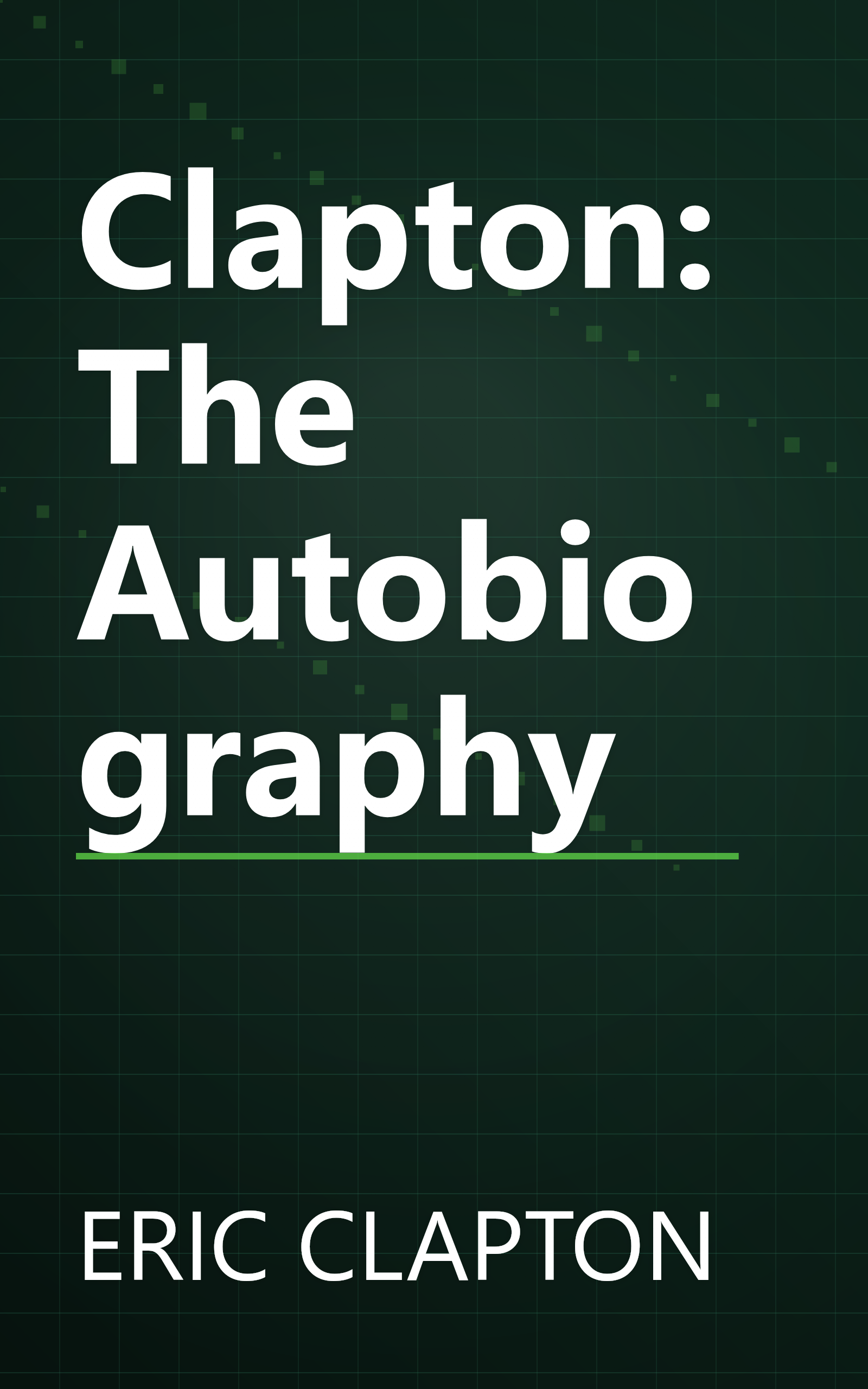 Clapton: The Autobiography book cover