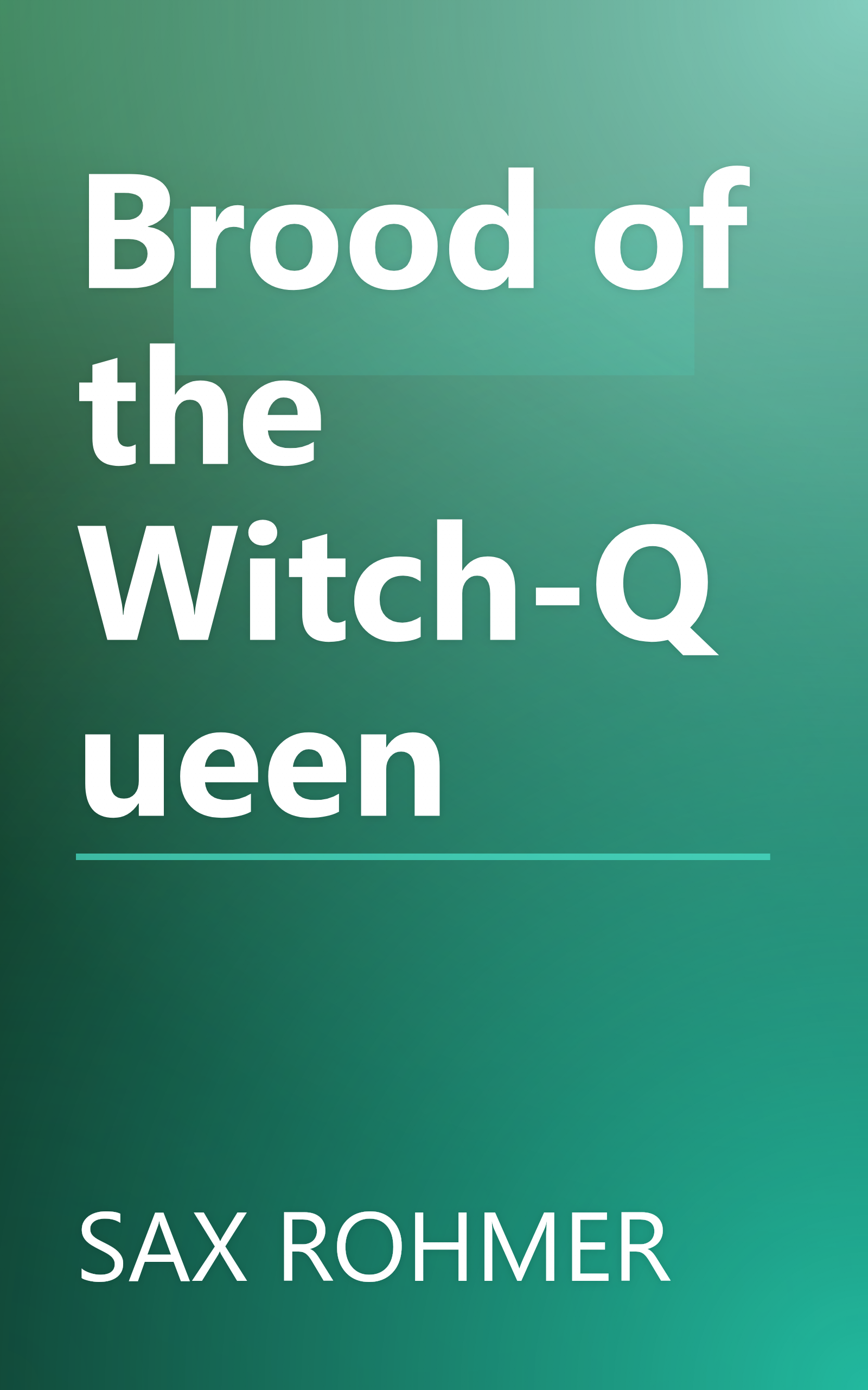 Brood of the Witch-Queen book cover