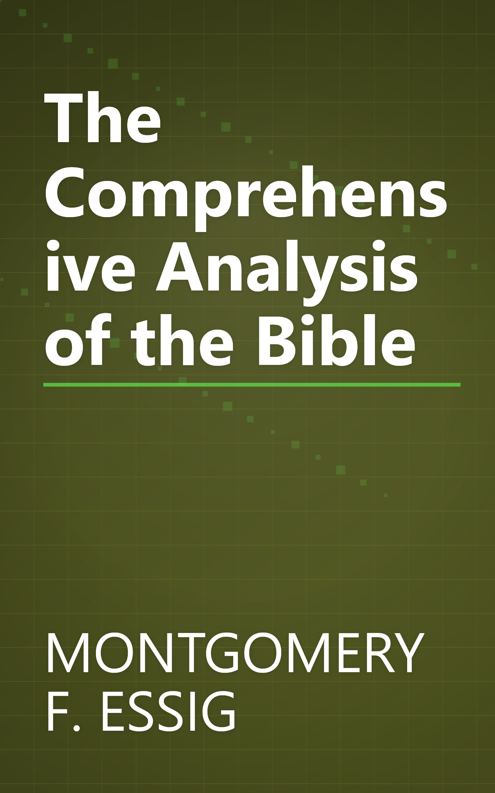 The Comprehensive Analysis of the Bible book cover