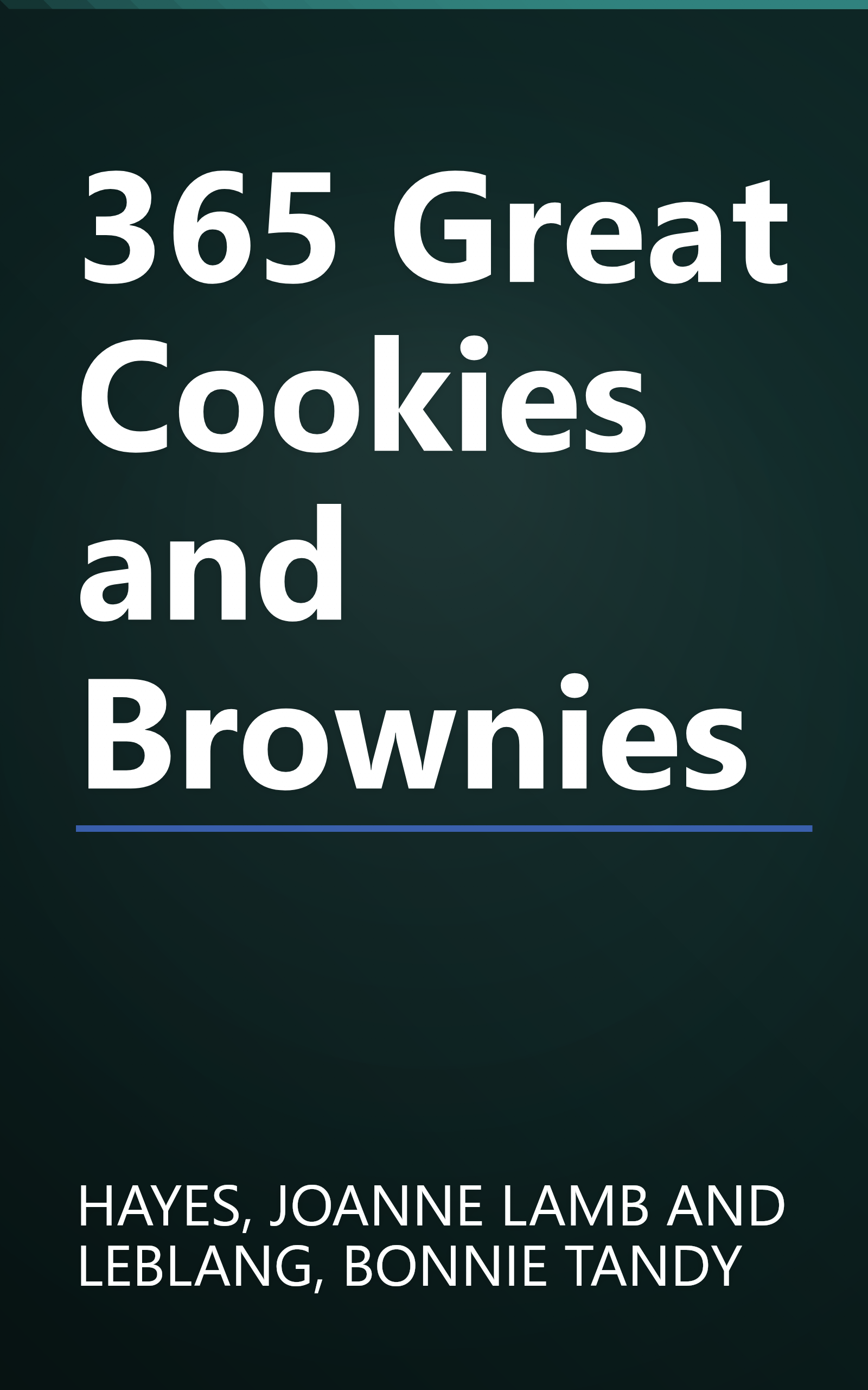 365 Great Cookies and Brownies book cover