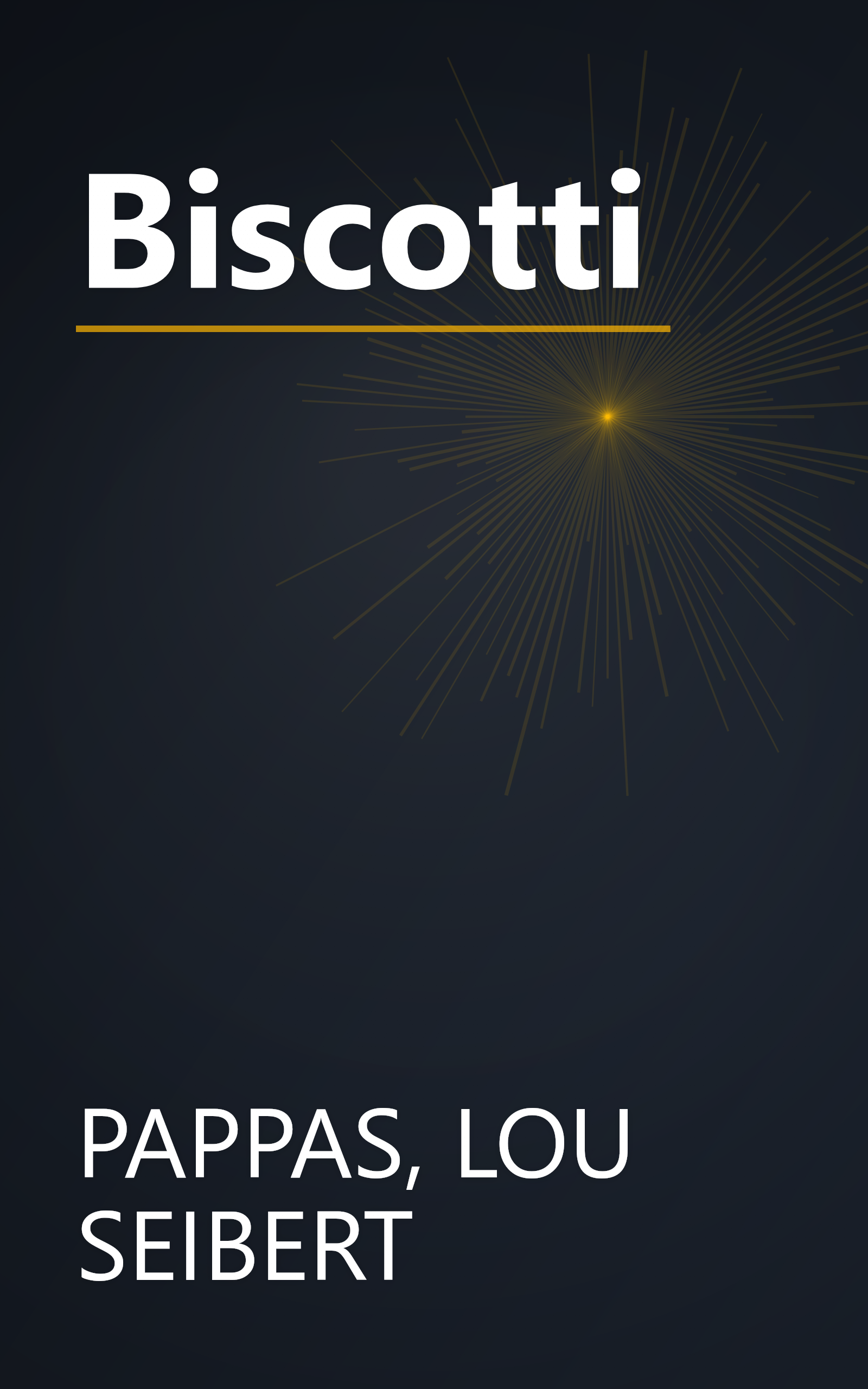 Biscotti book cover