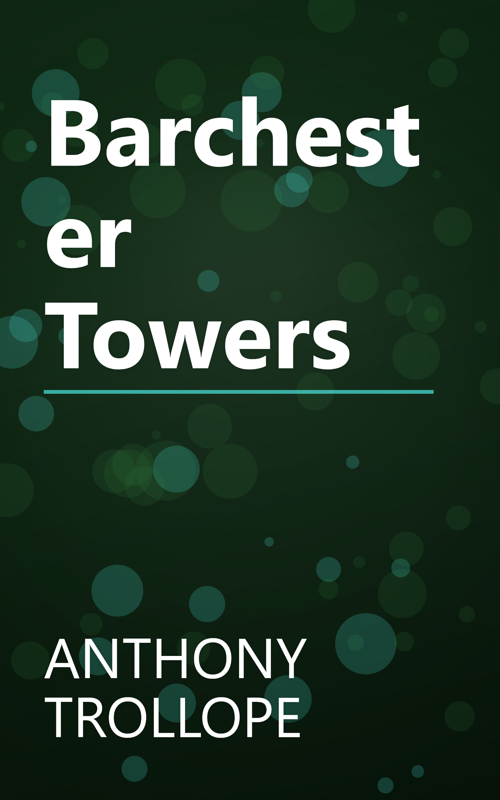 Barchester Towers book cover