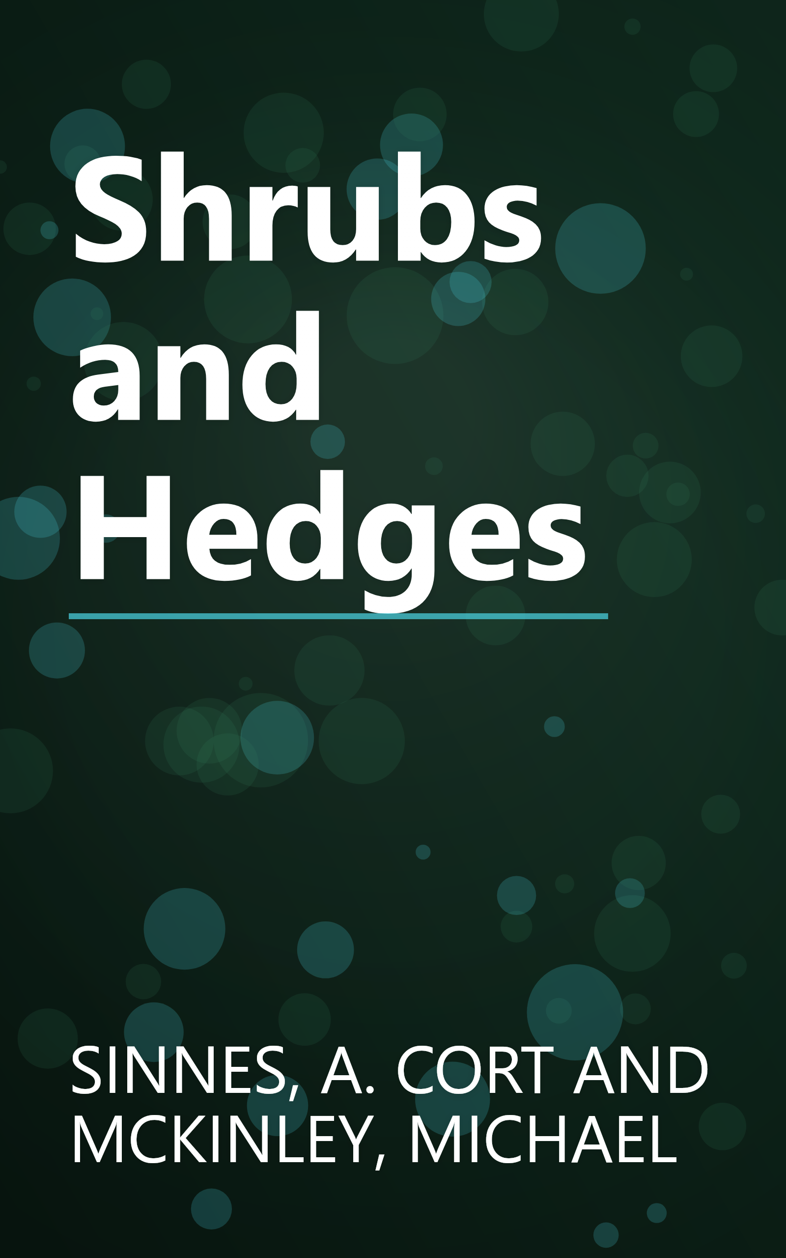 Shrubs and Hedges book cover