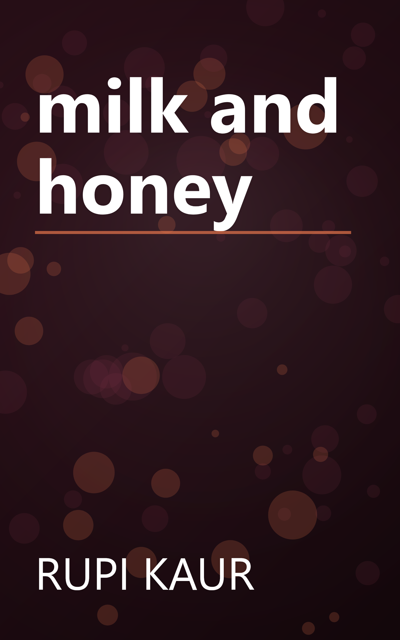 milk and honey book cover