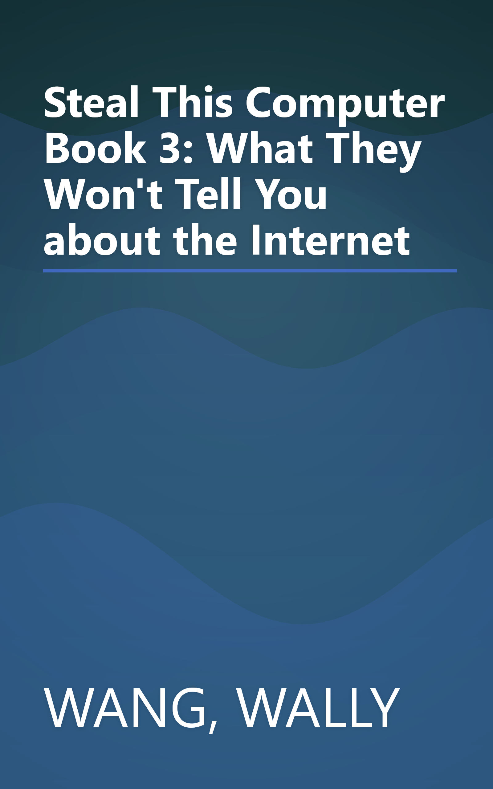 Steal This Computer Book 3: What They Won't Tell You about the Internet book cover