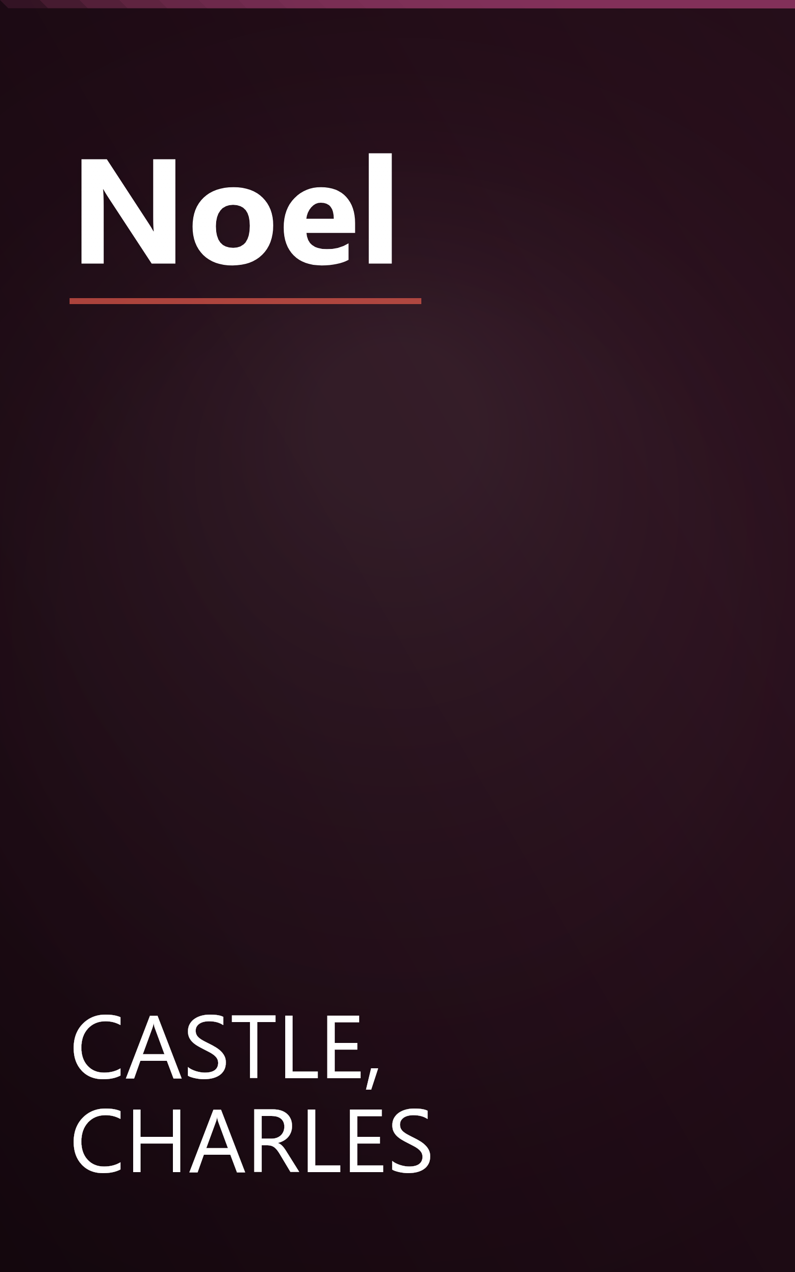 Noel book cover