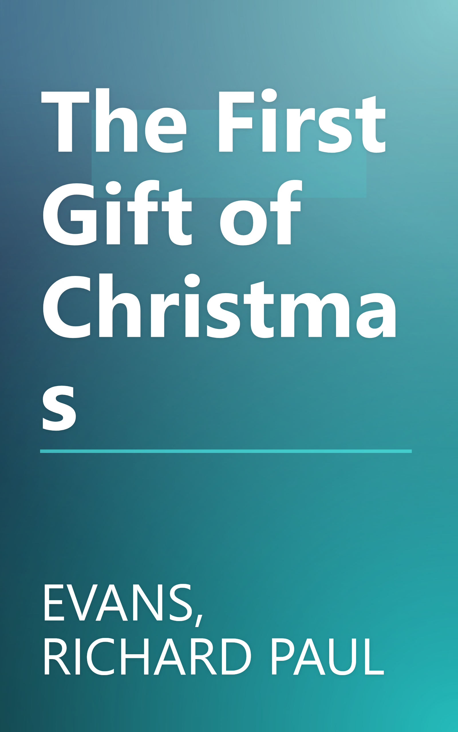 The First Gift of Christmas book cover