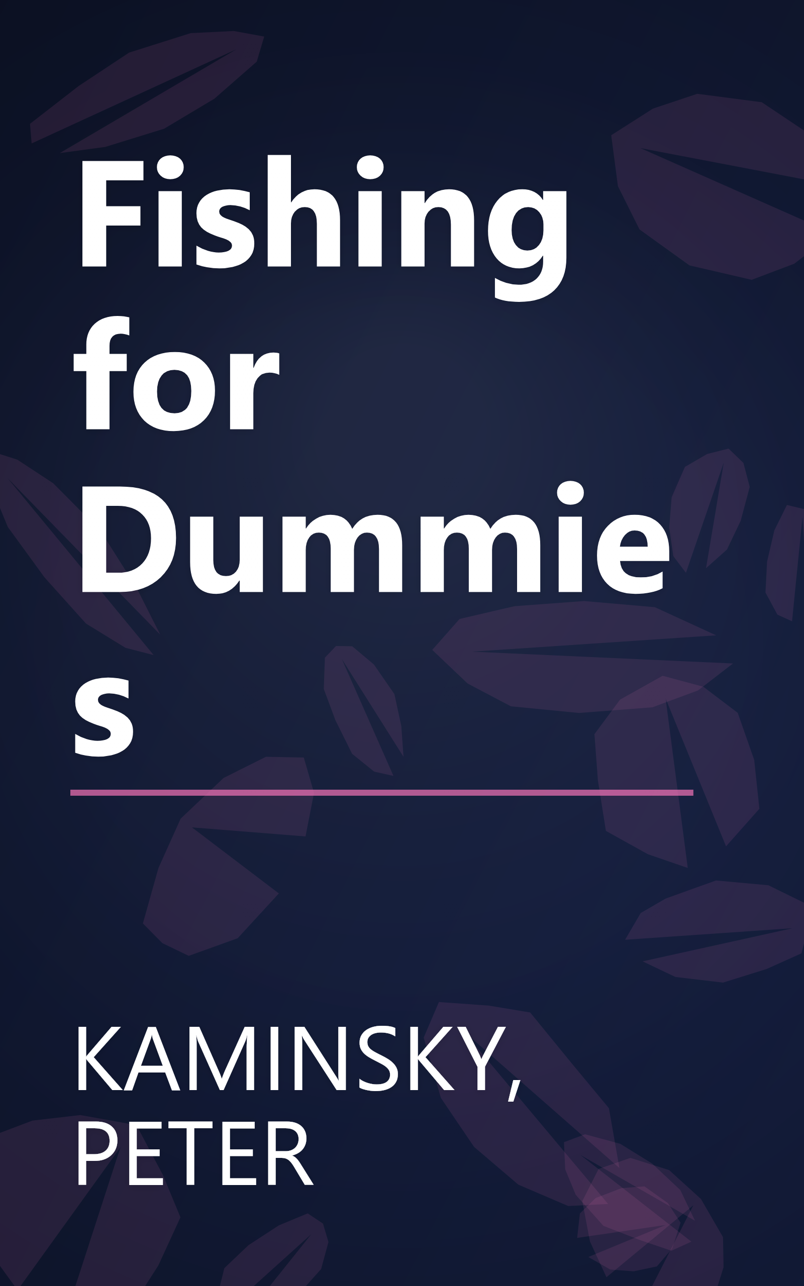 Fishing for Dummies book cover