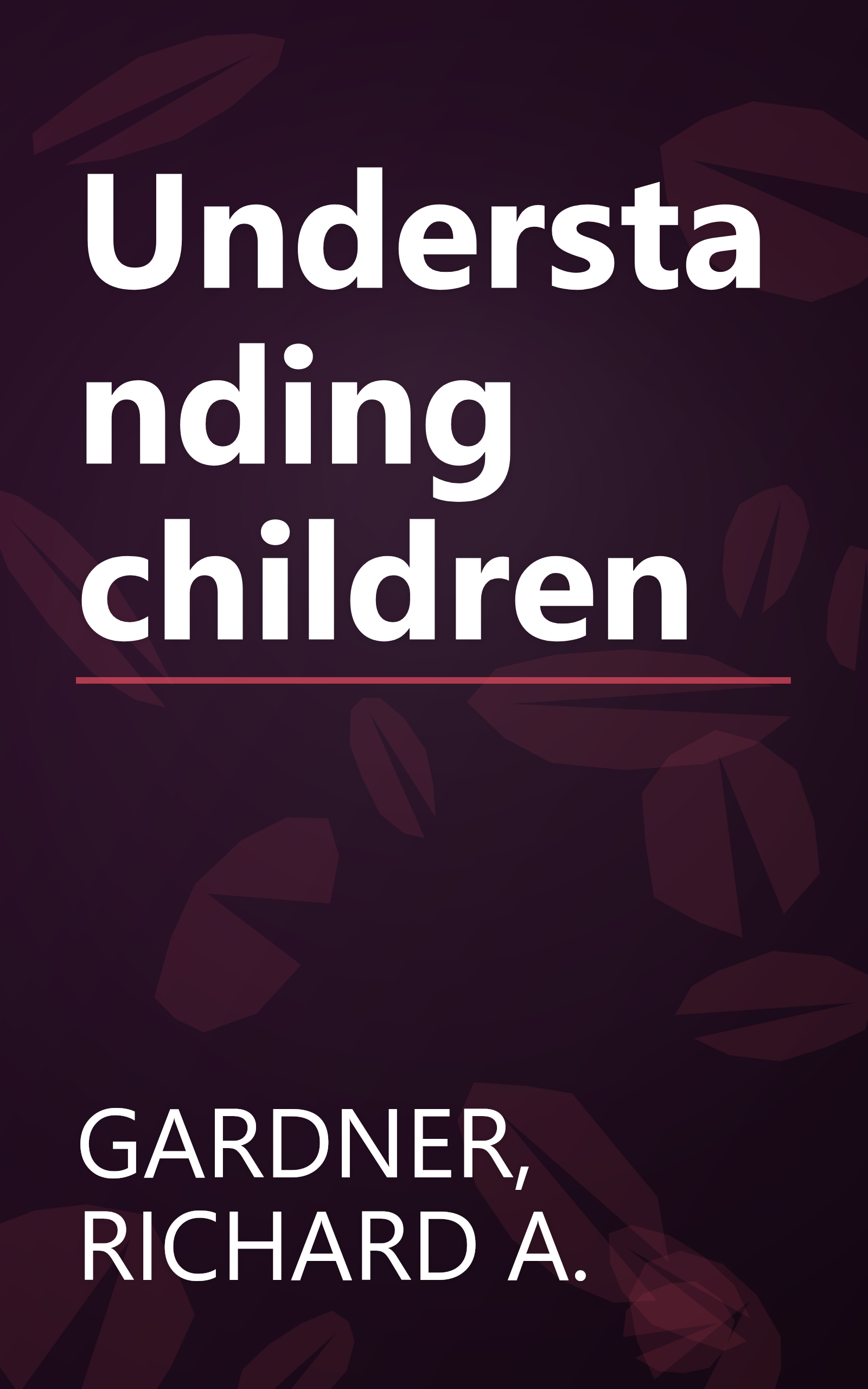 Understanding children book cover