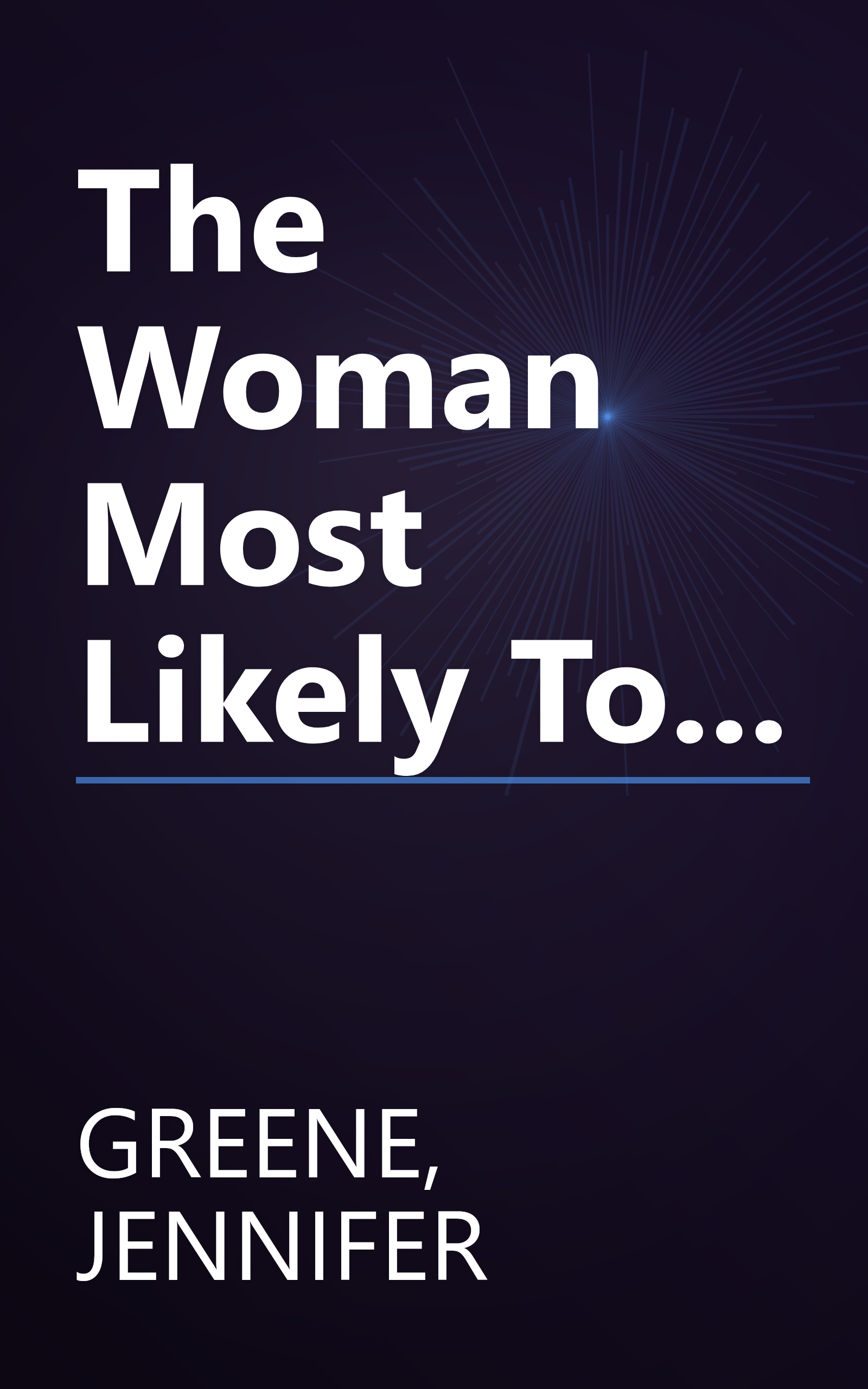 The Woman Most Likely To... book cover