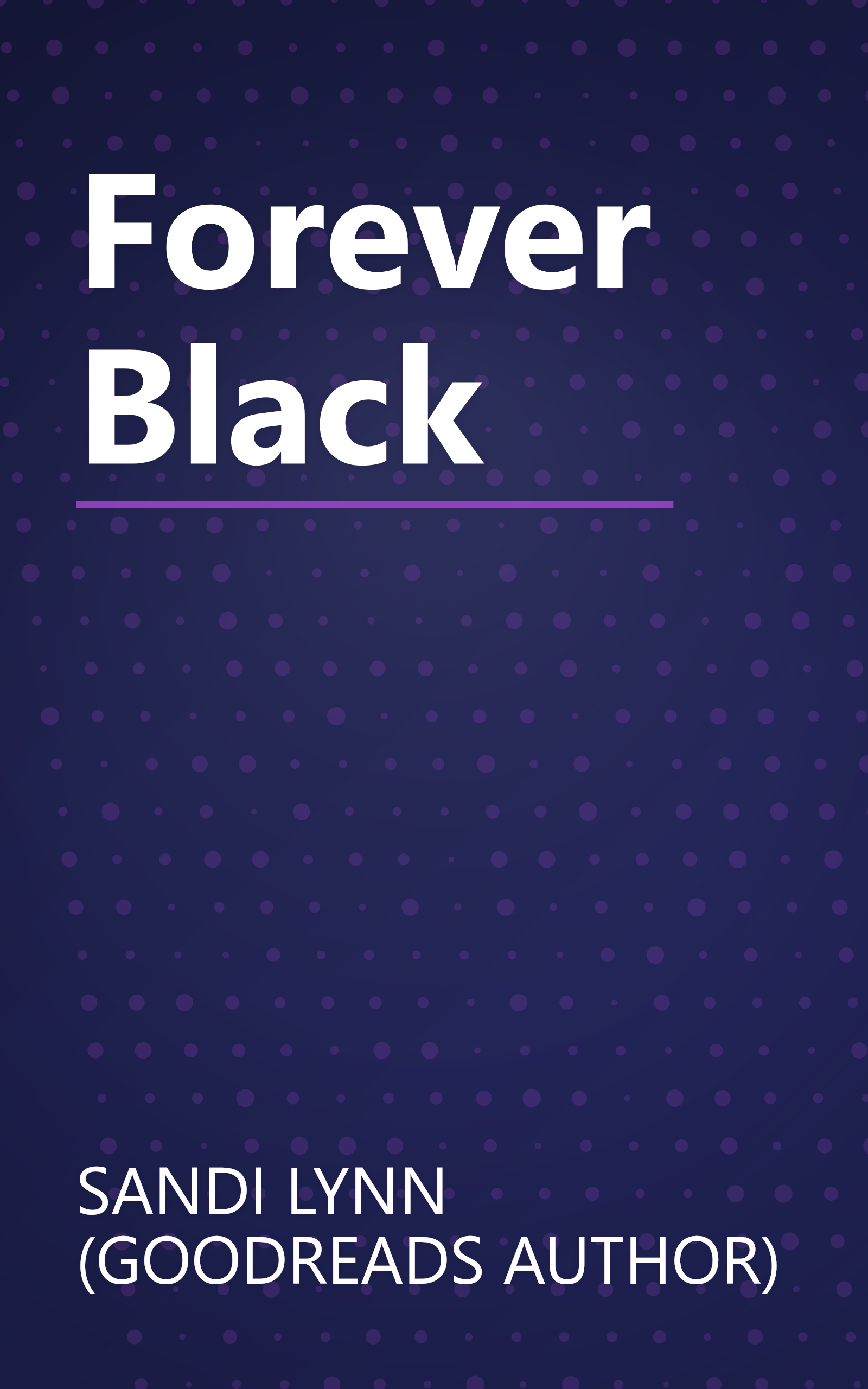 Forever Black book cover