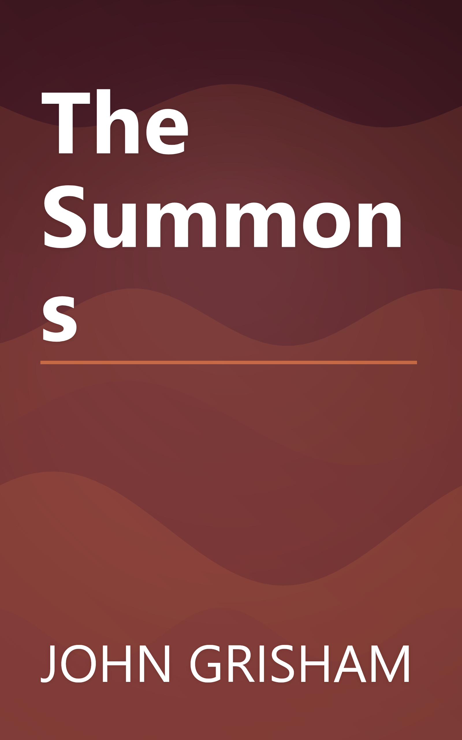 The Summons book cover