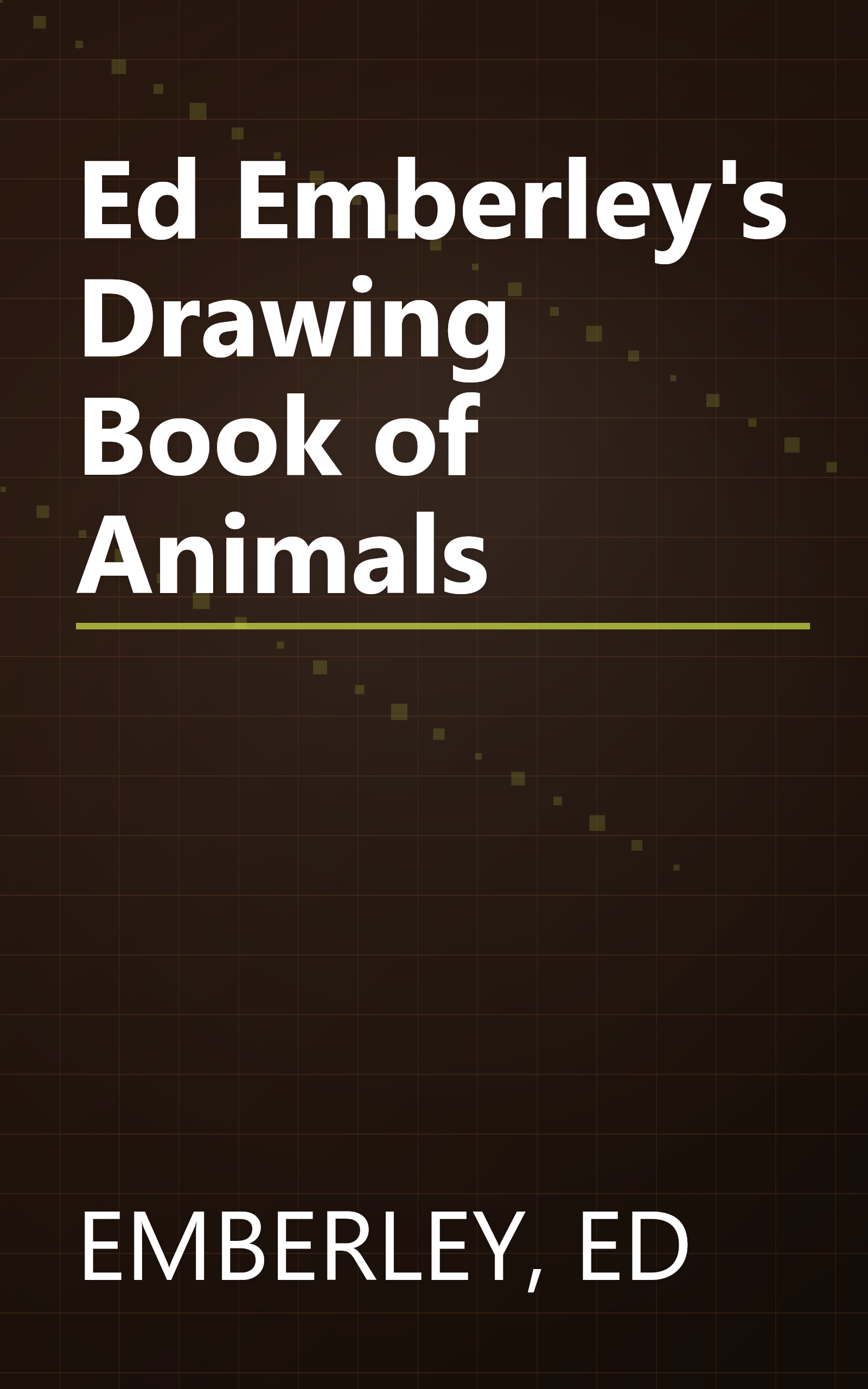 Ed Emberley's Drawing Book of Animals book cover