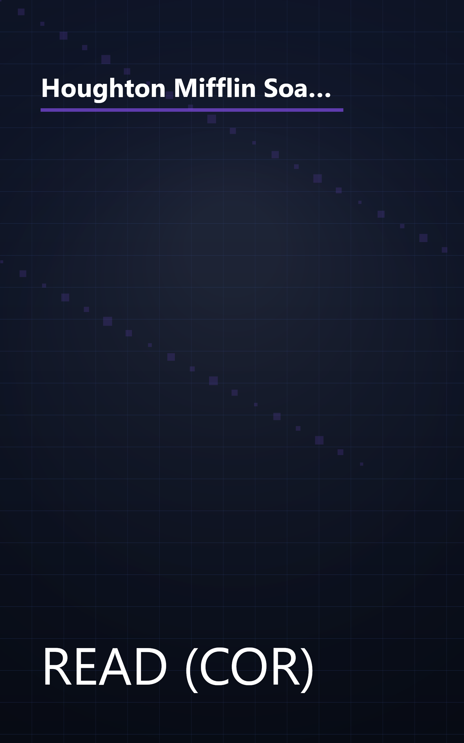 Houghton Mifflin Soar to Success: Rd Wolf'S Chicken Stew Lv 3 WOLF'S CHICKEN STEW (Read Soar to Success 1999) book cover