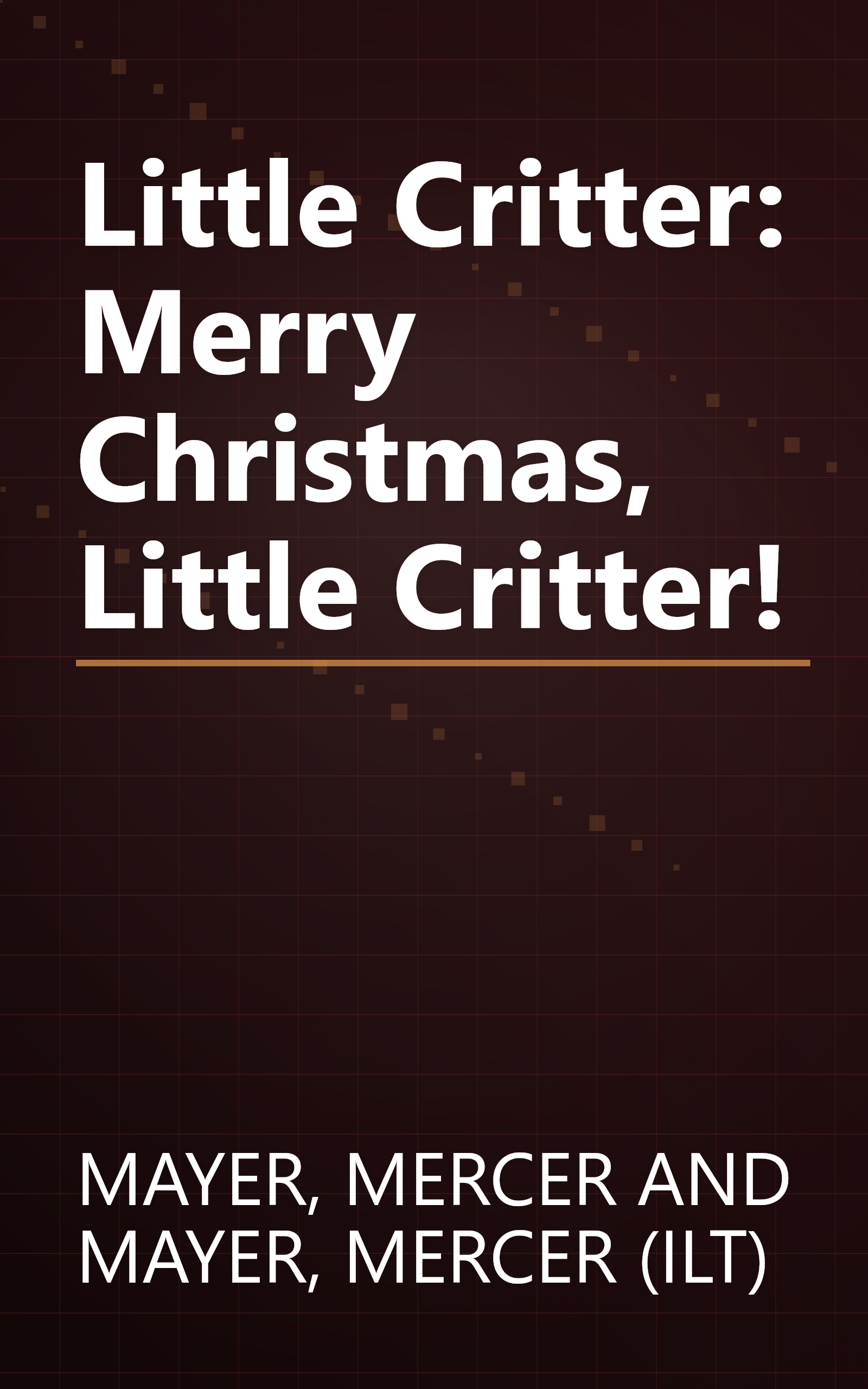 Little Critter: Merry Christmas, Little Critter! book cover