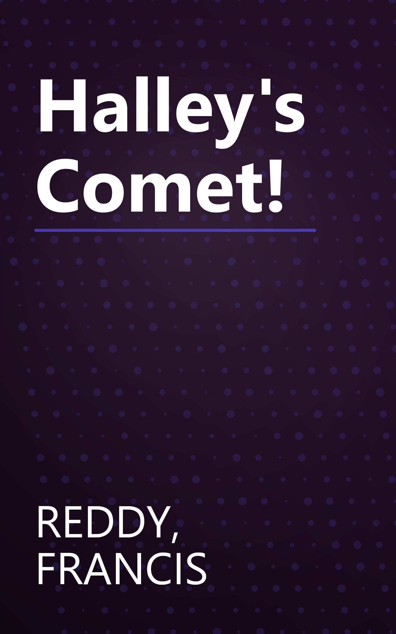 Halley's Comet! book cover