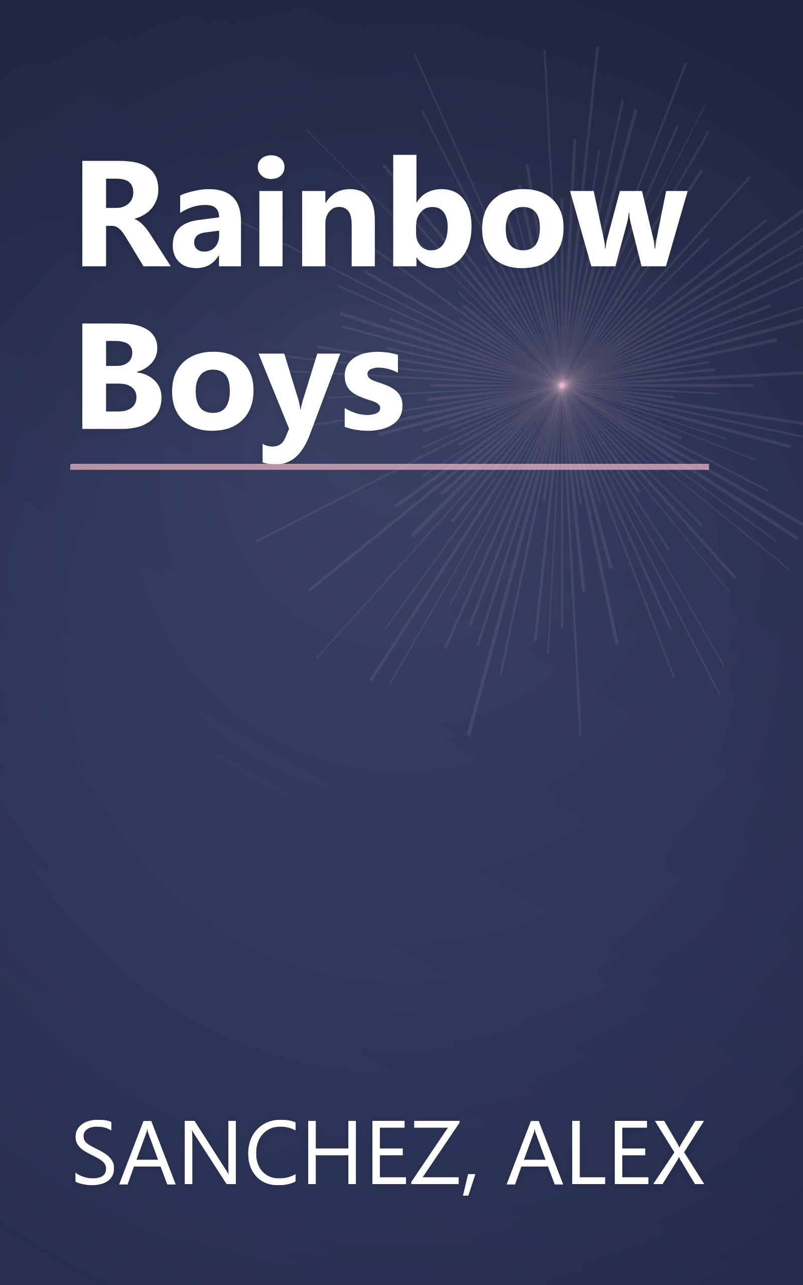 Rainbow Boys book cover