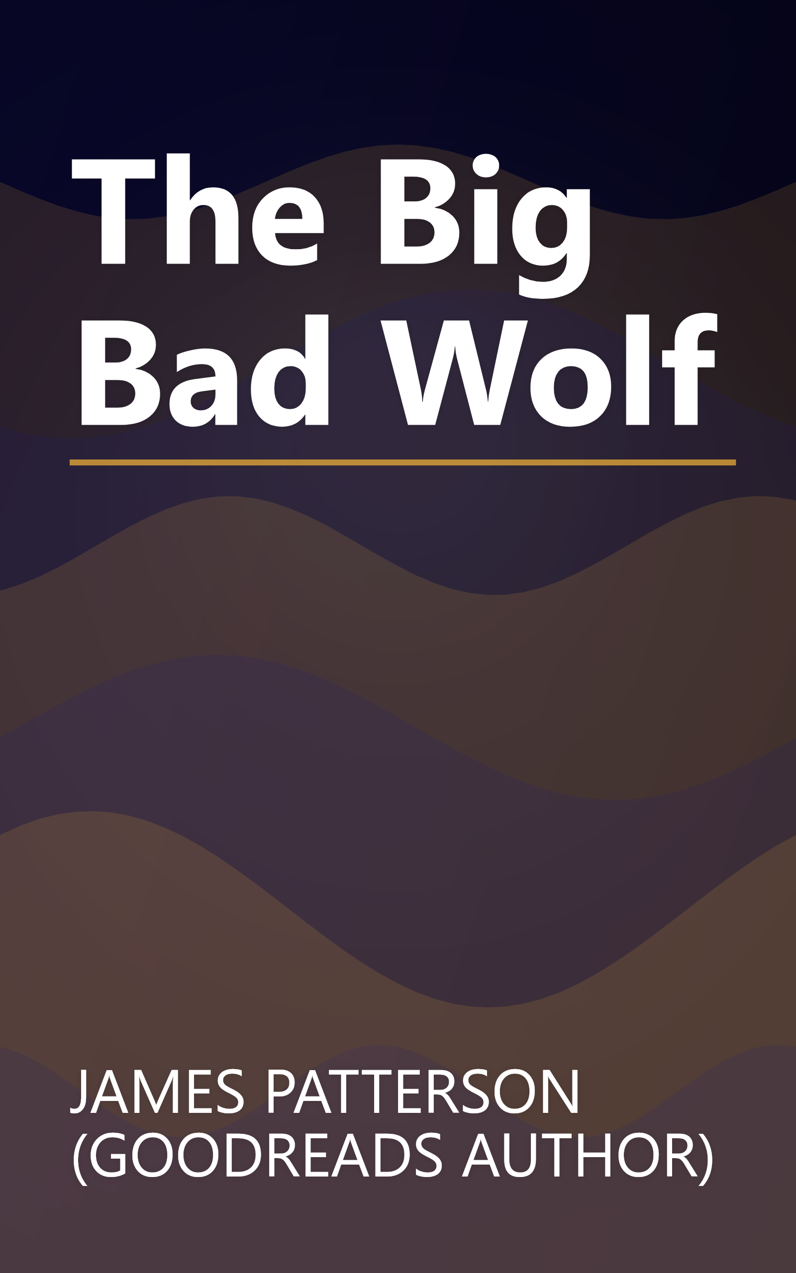 The Big Bad Wolf book cover