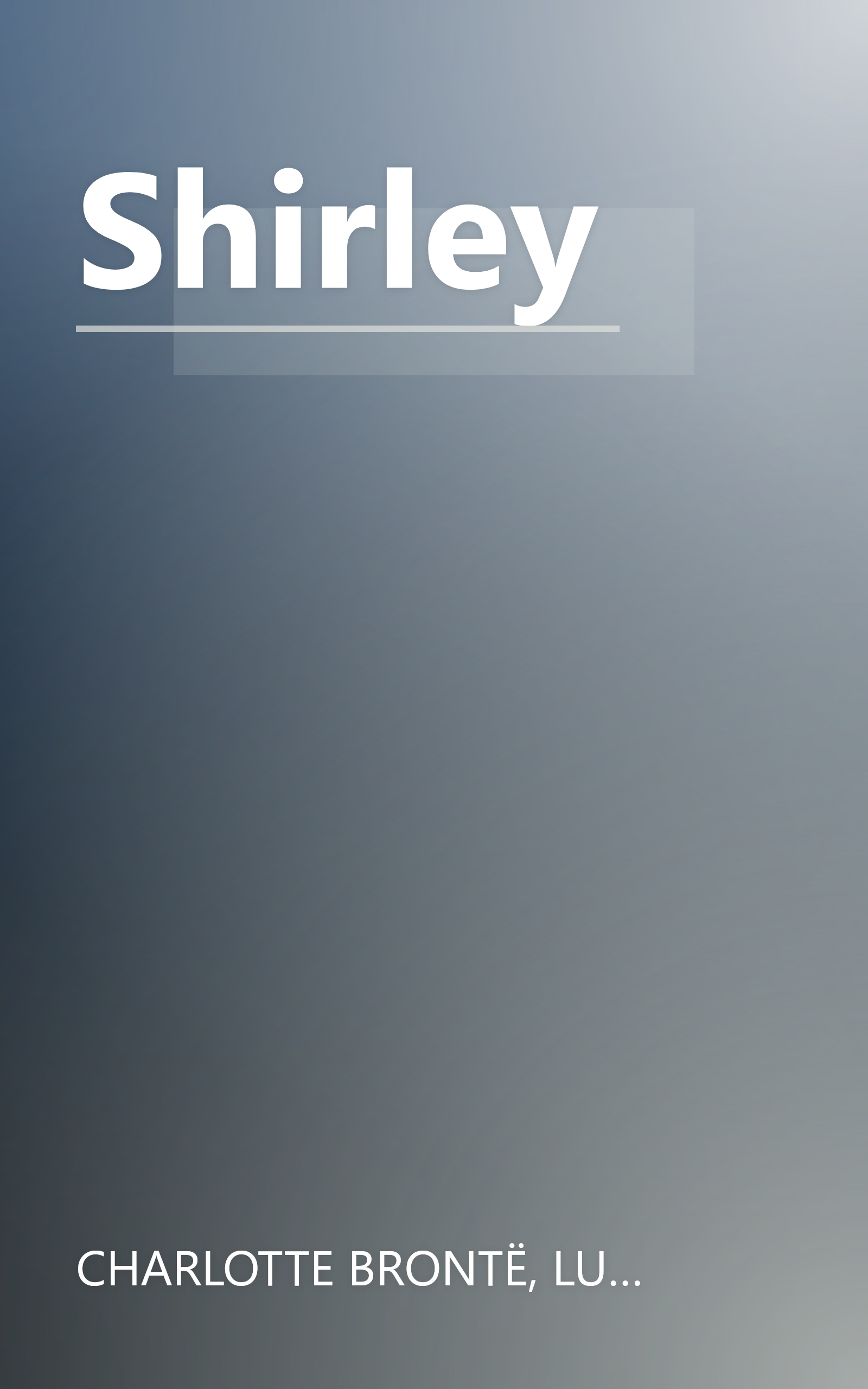 Shirley book cover