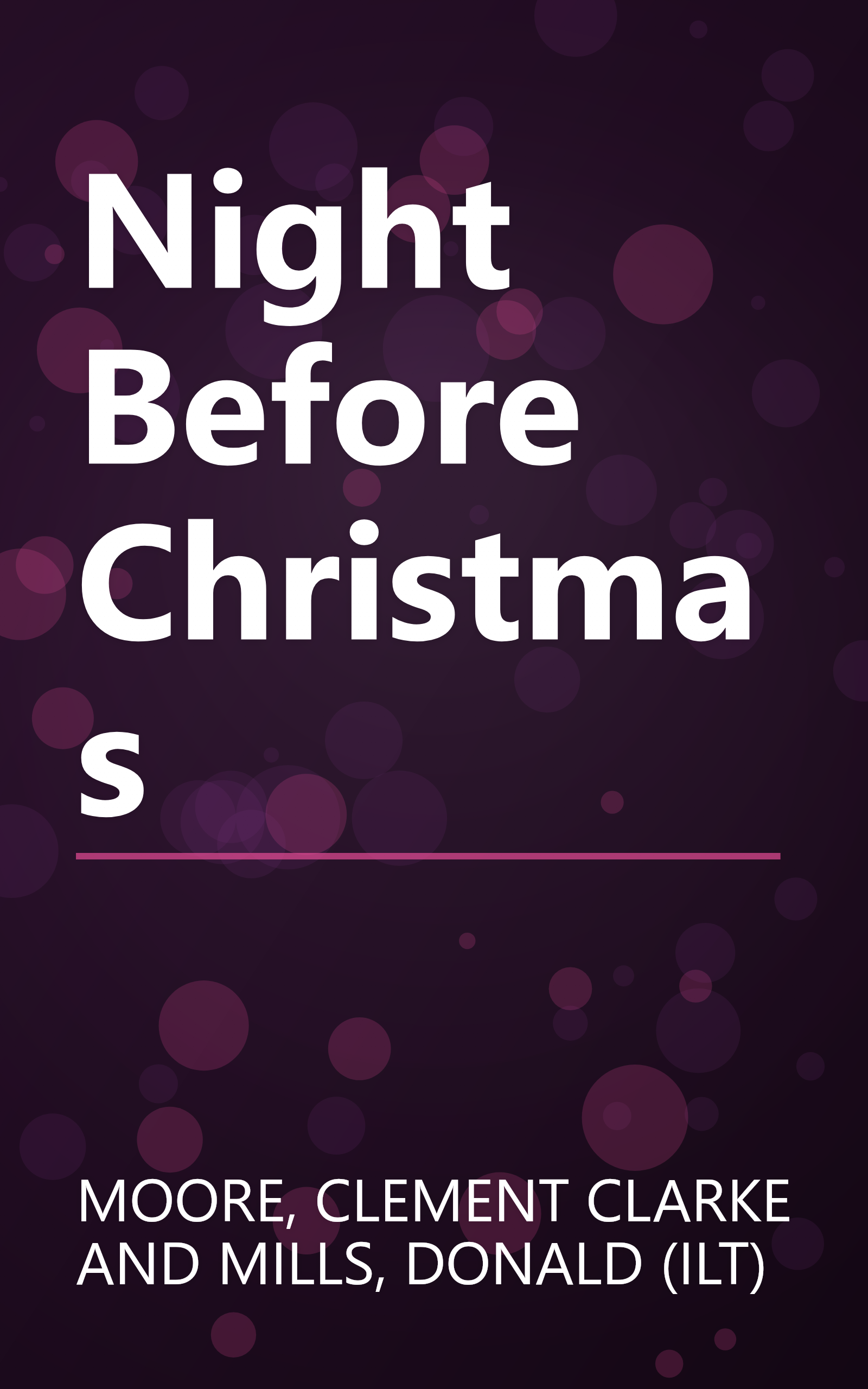 Night Before Christmas book cover