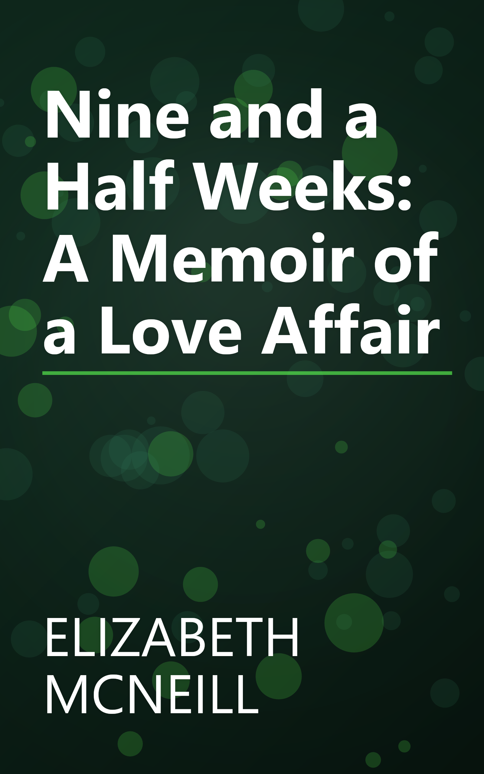 Nine and a Half Weeks: A Memoir of a Love Affair book cover