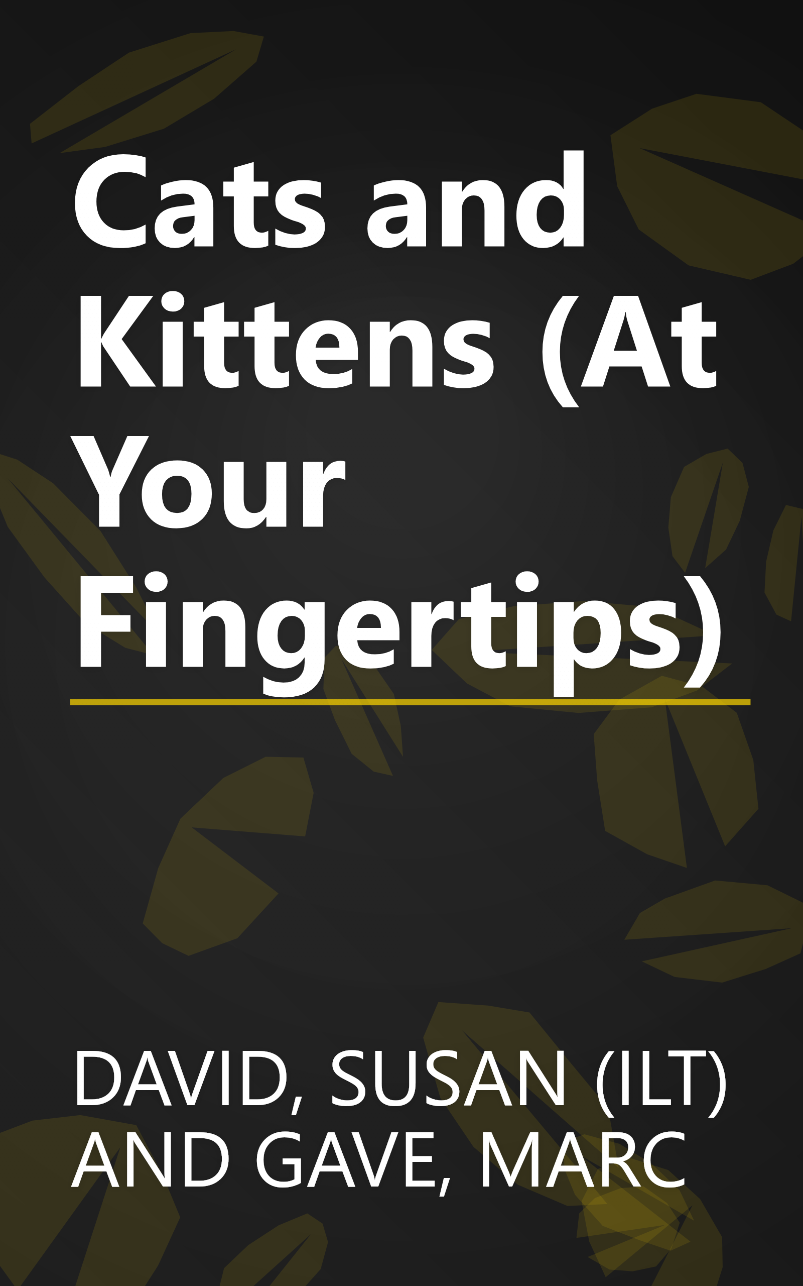 Cats and Kittens (At Your Fingertips) book cover