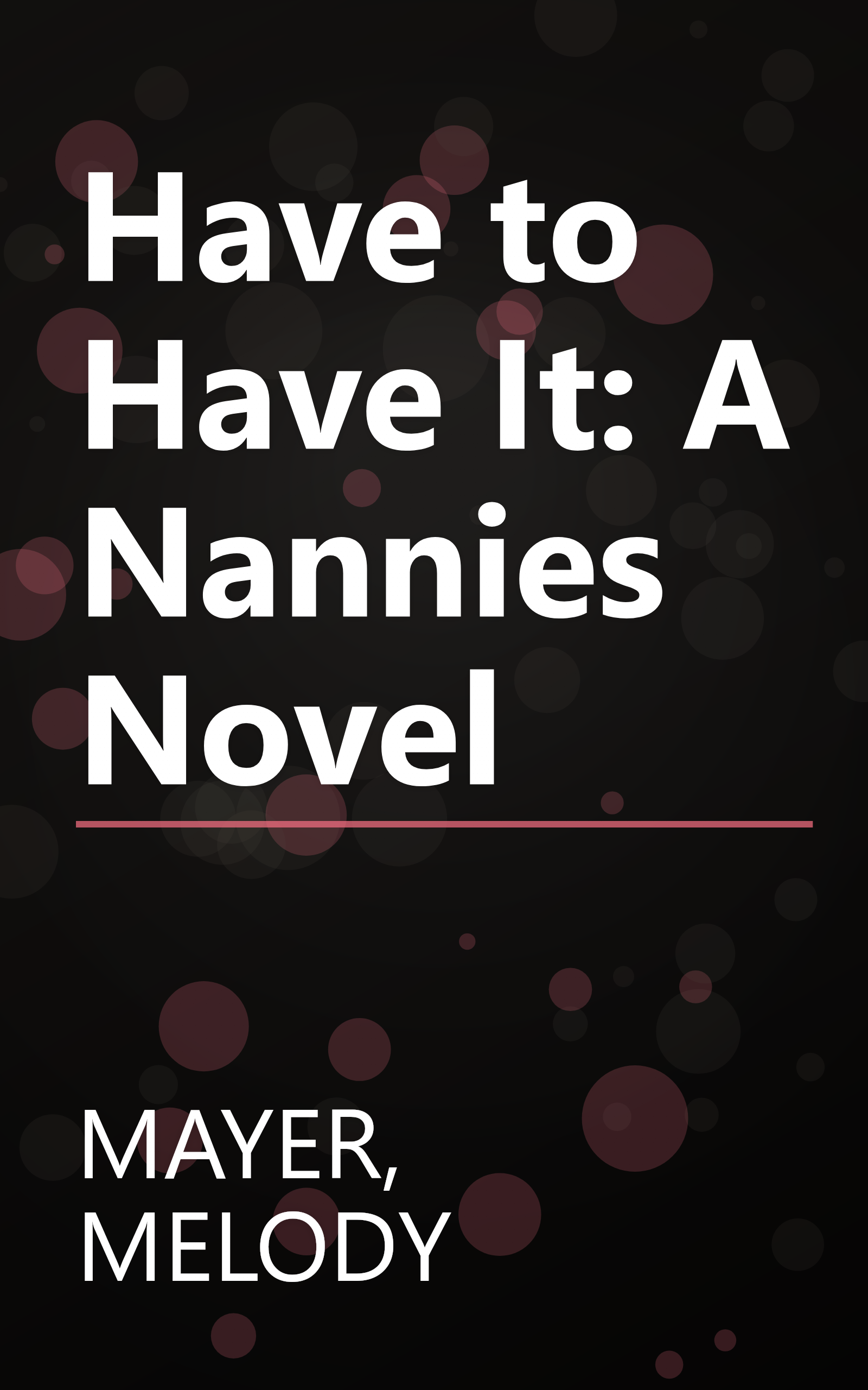 Have to Have It: A Nannies Novel book cover