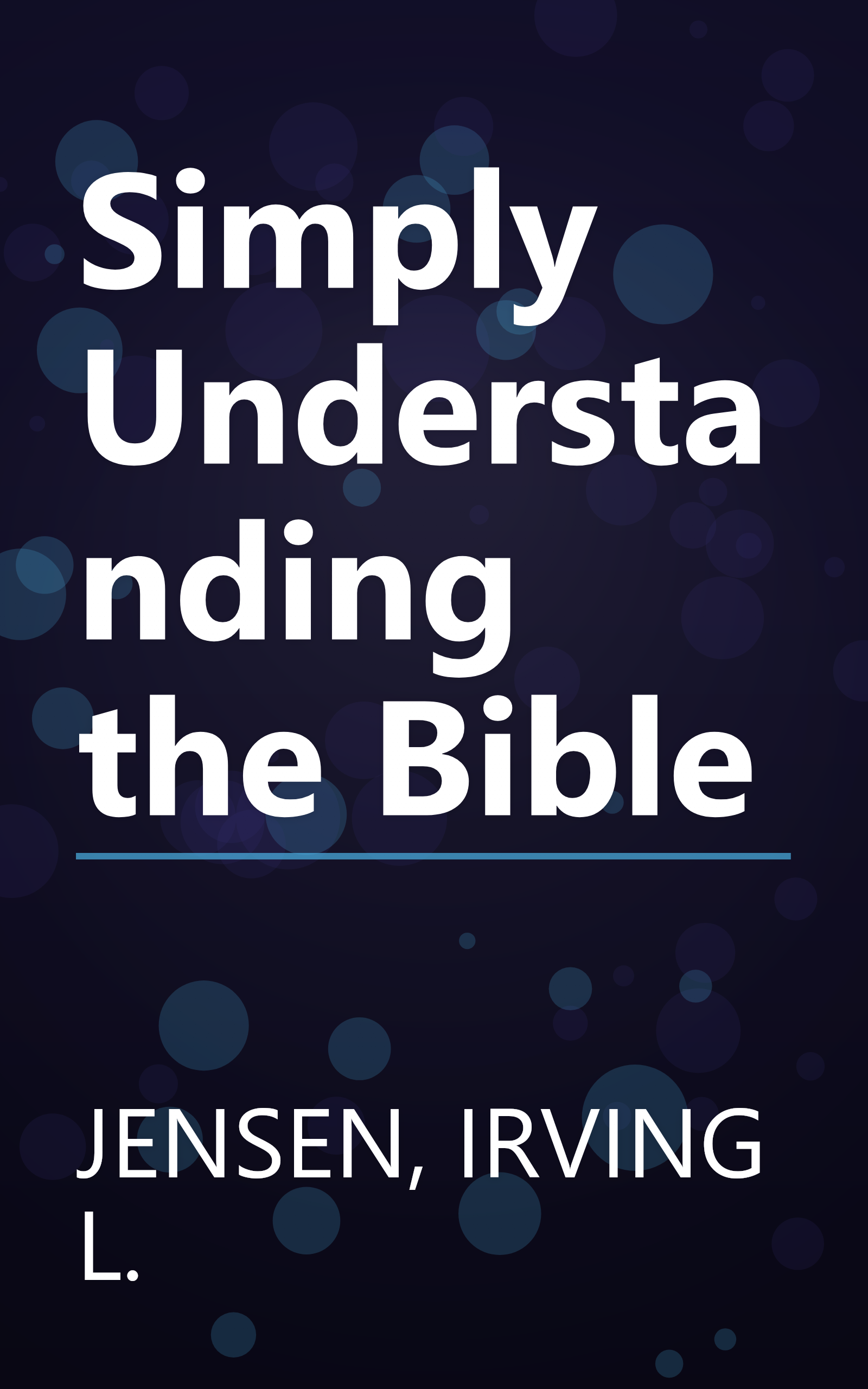 Simply Understanding the Bible book cover