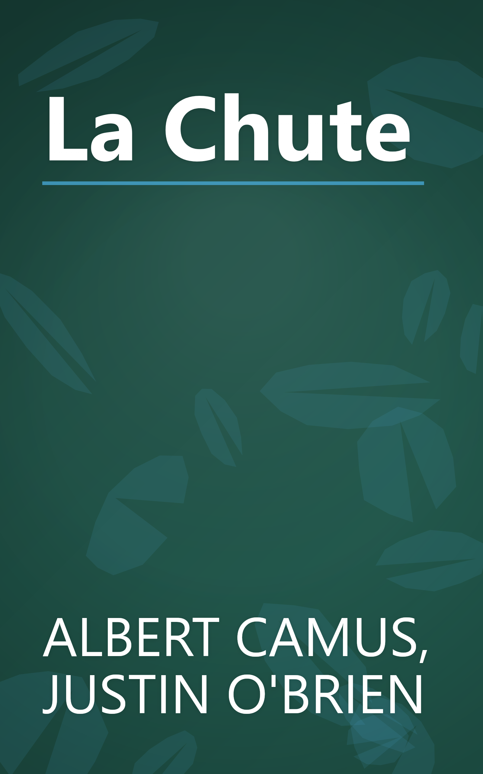 La Chute book cover
