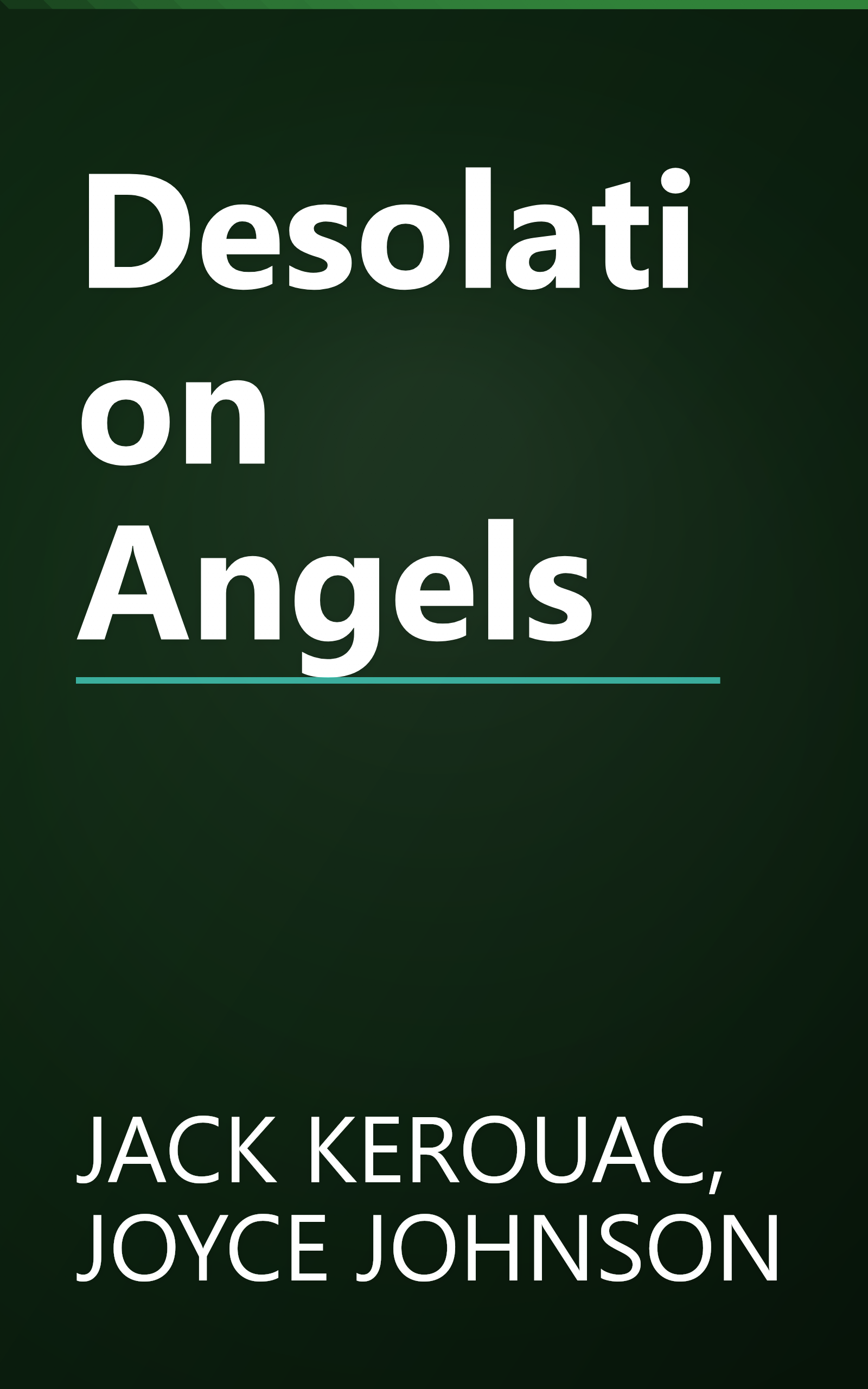 Desolation Angels book cover
