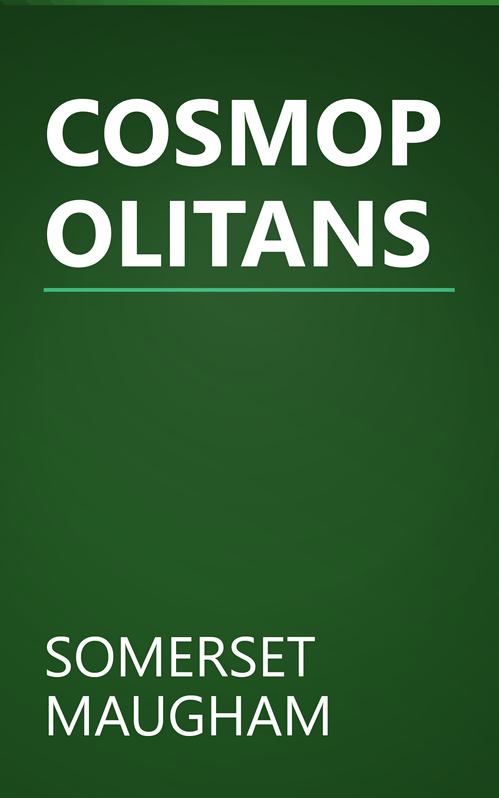 COSMOPOLITANS book cover