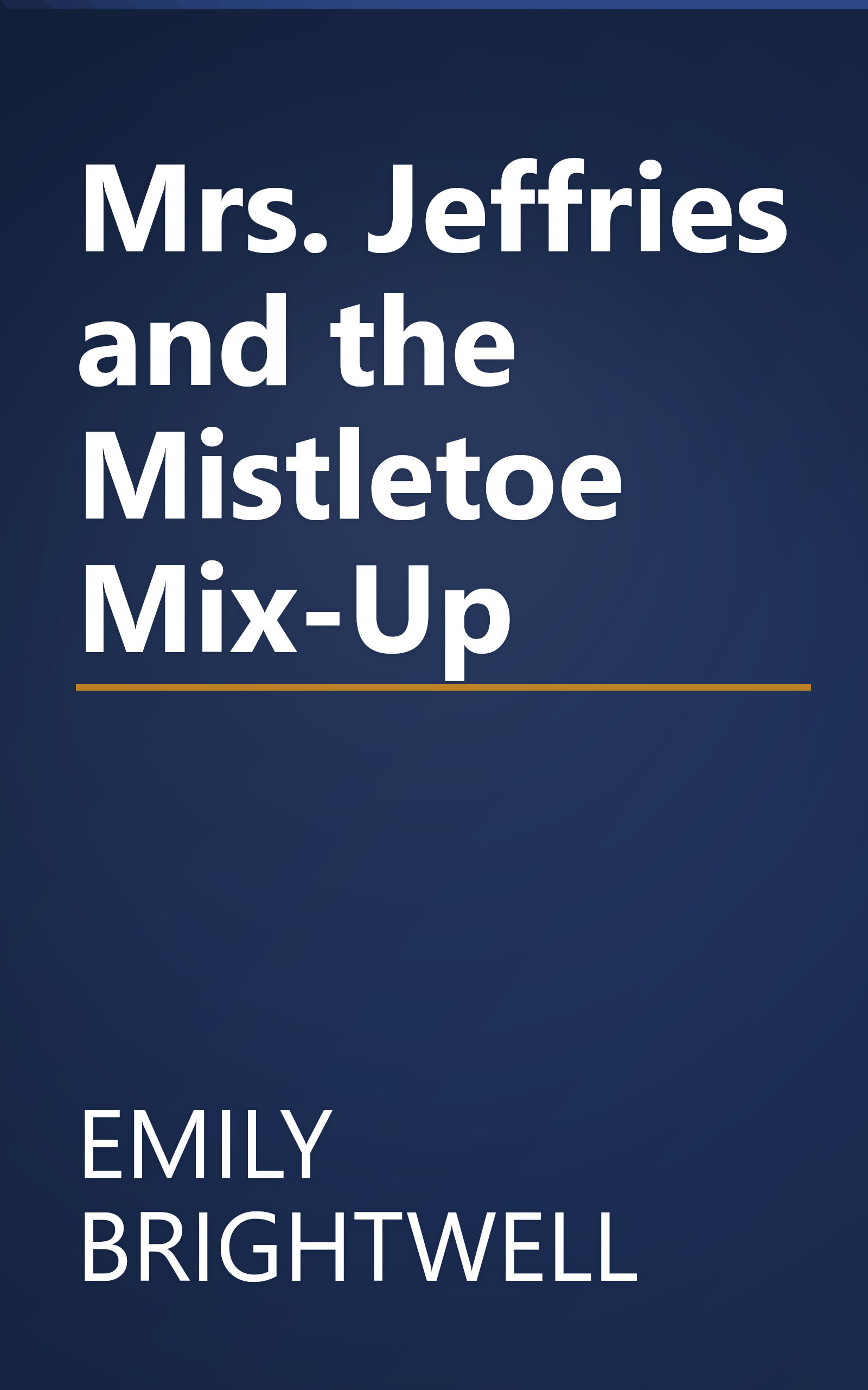 Mrs. Jeffries and the Mistletoe Mix-Up book cover