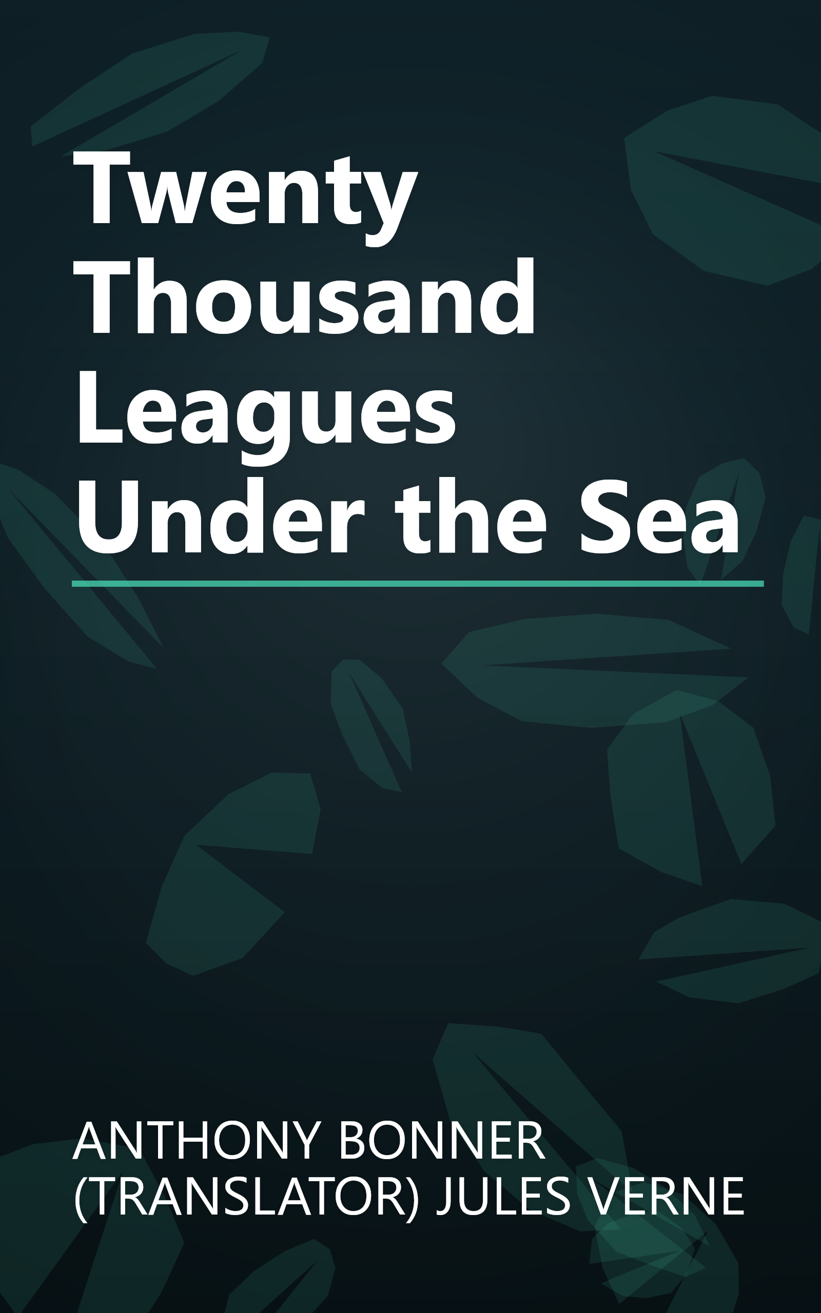 Twenty Thousand Leagues Under the Sea book cover