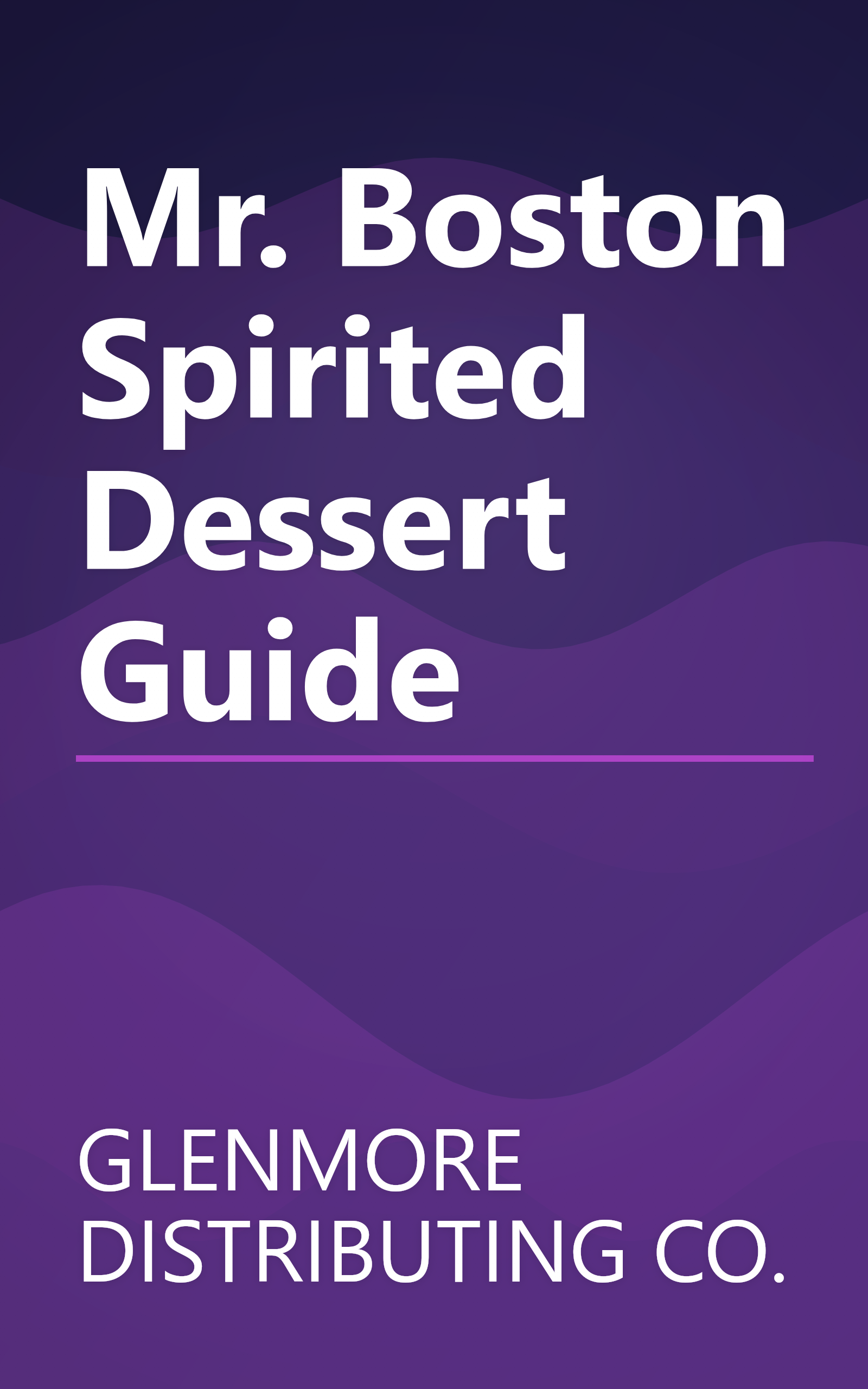 Mr. Boston Spirited Dessert Guide book cover