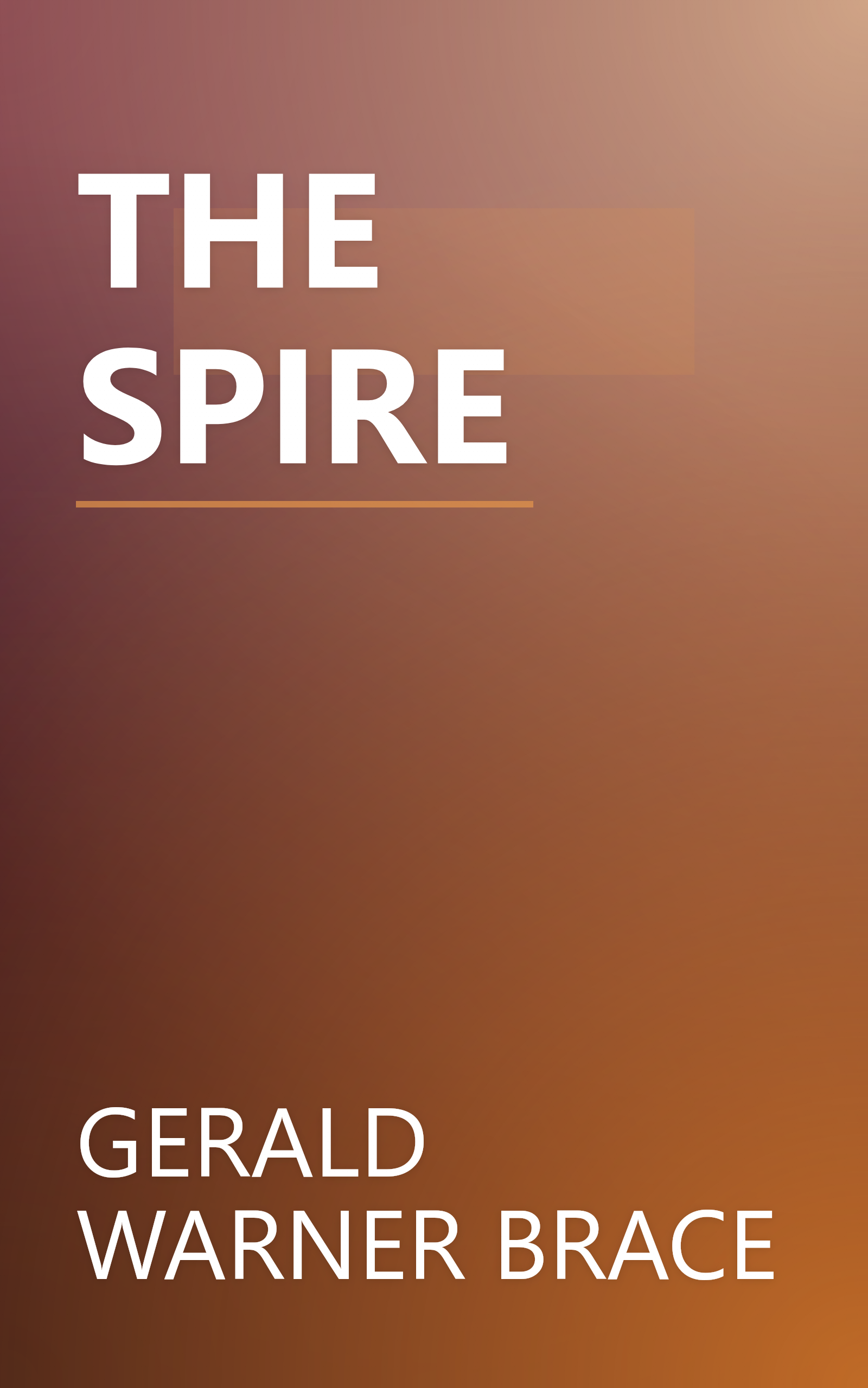 THE SPIRE book cover