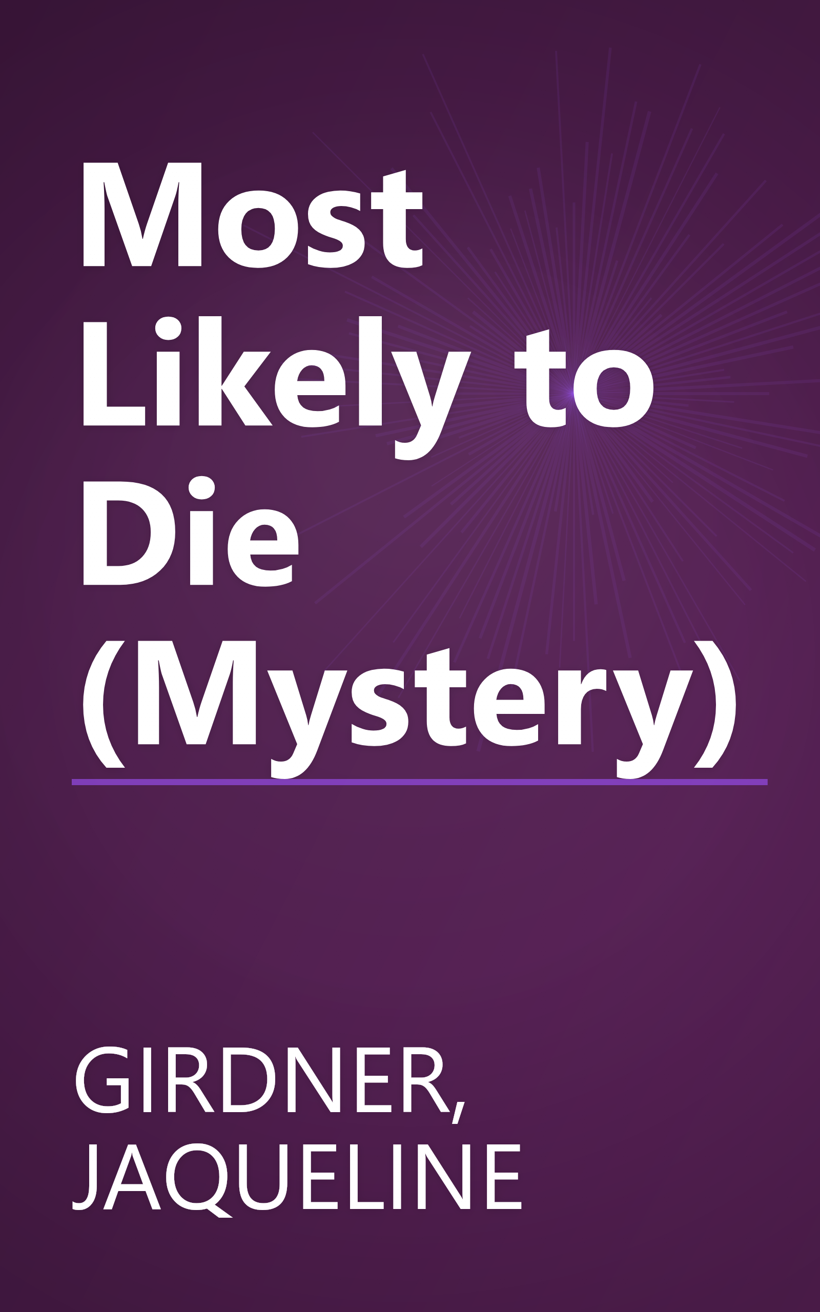 Most Likely to Die (Mystery) book cover