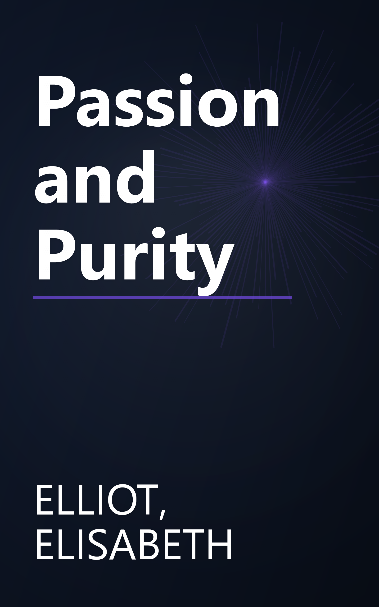 Passion and Purity book cover
