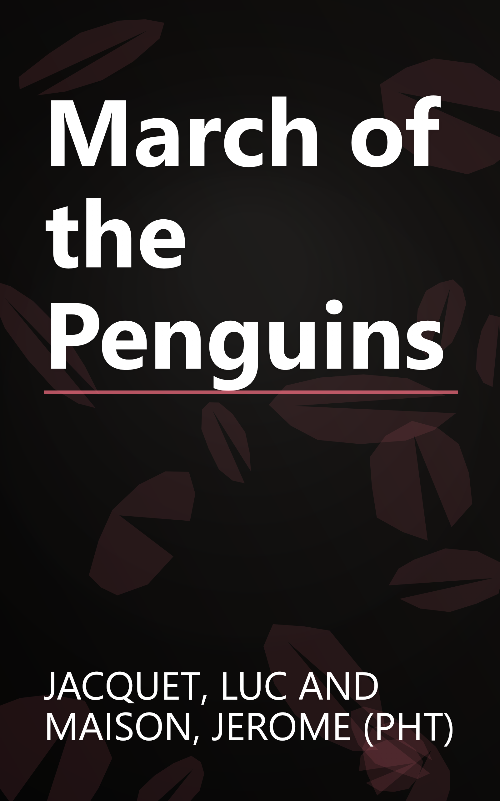 March of the Penguins book cover