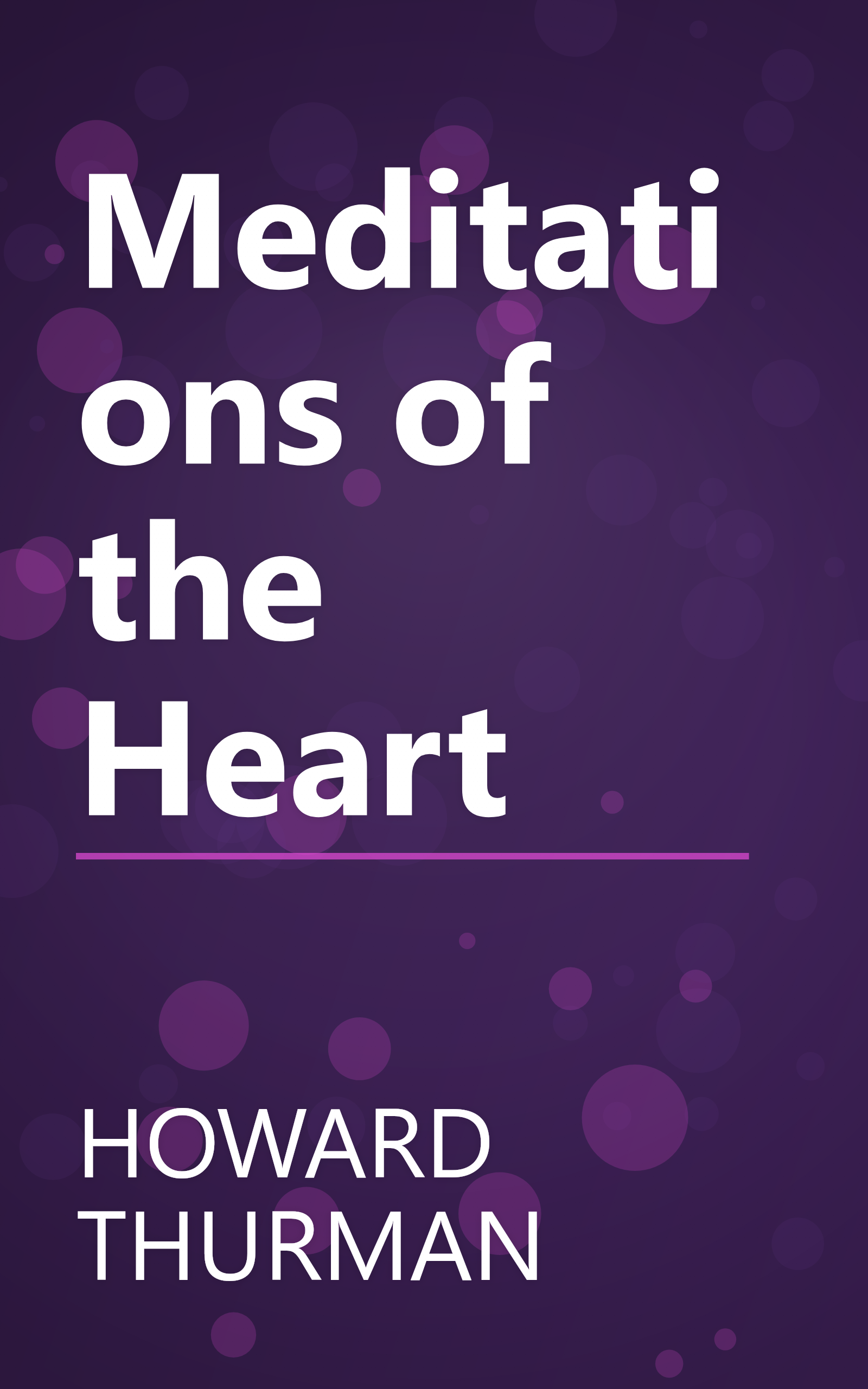 Meditations of the Heart book cover