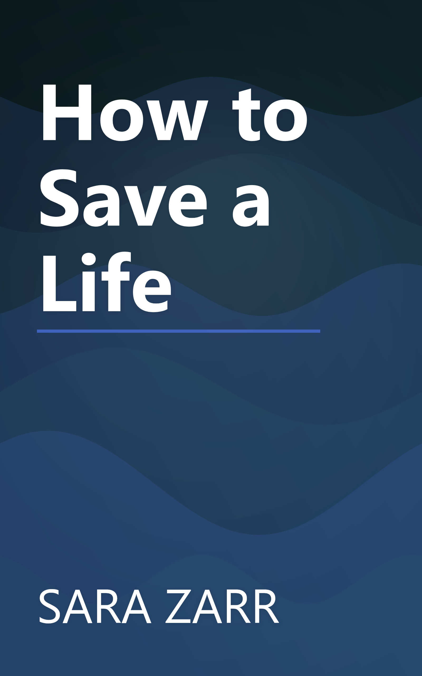 How to Save a Life book cover