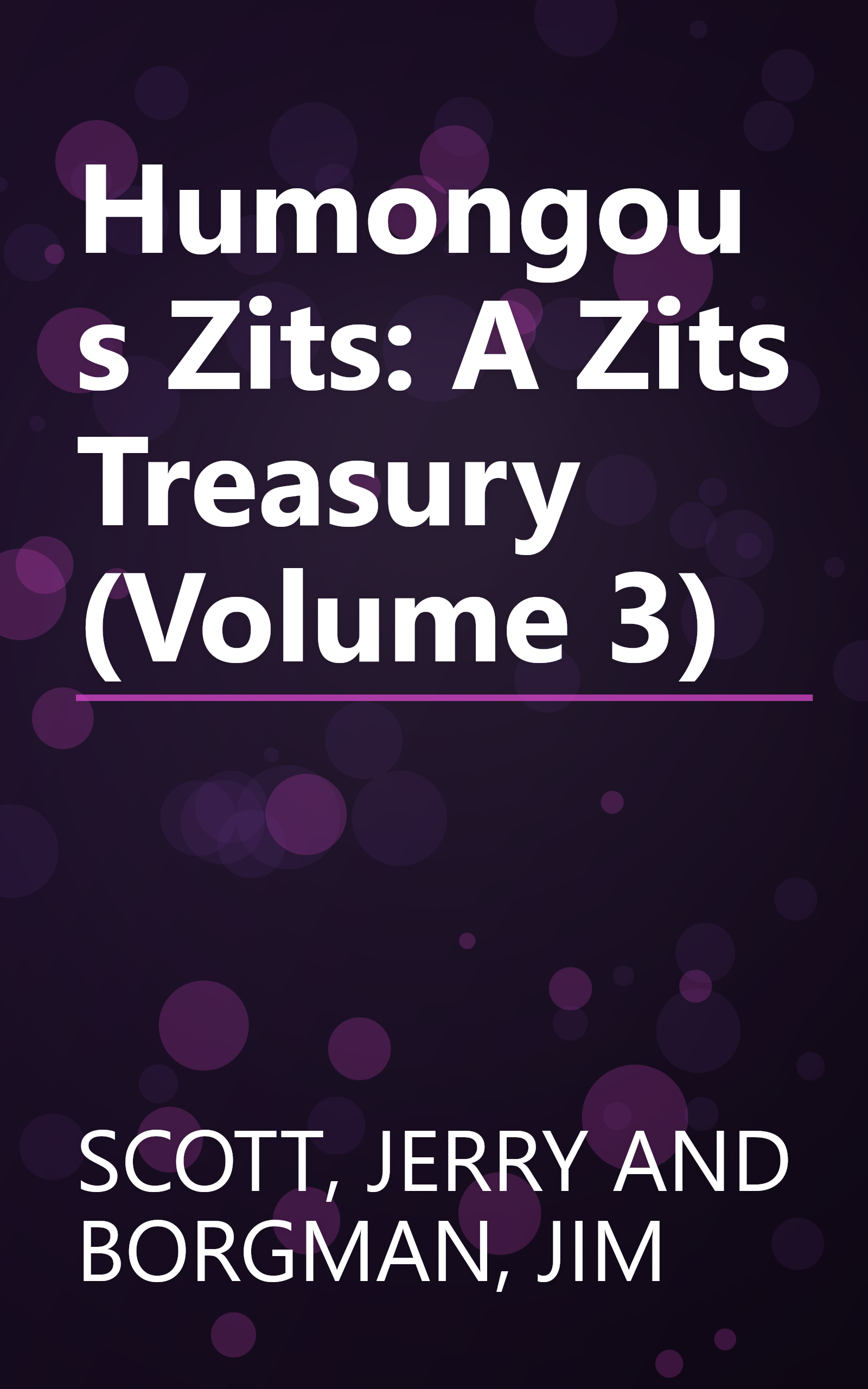 Humongous Zits: A Zits Treasury (Volume 3) book cover