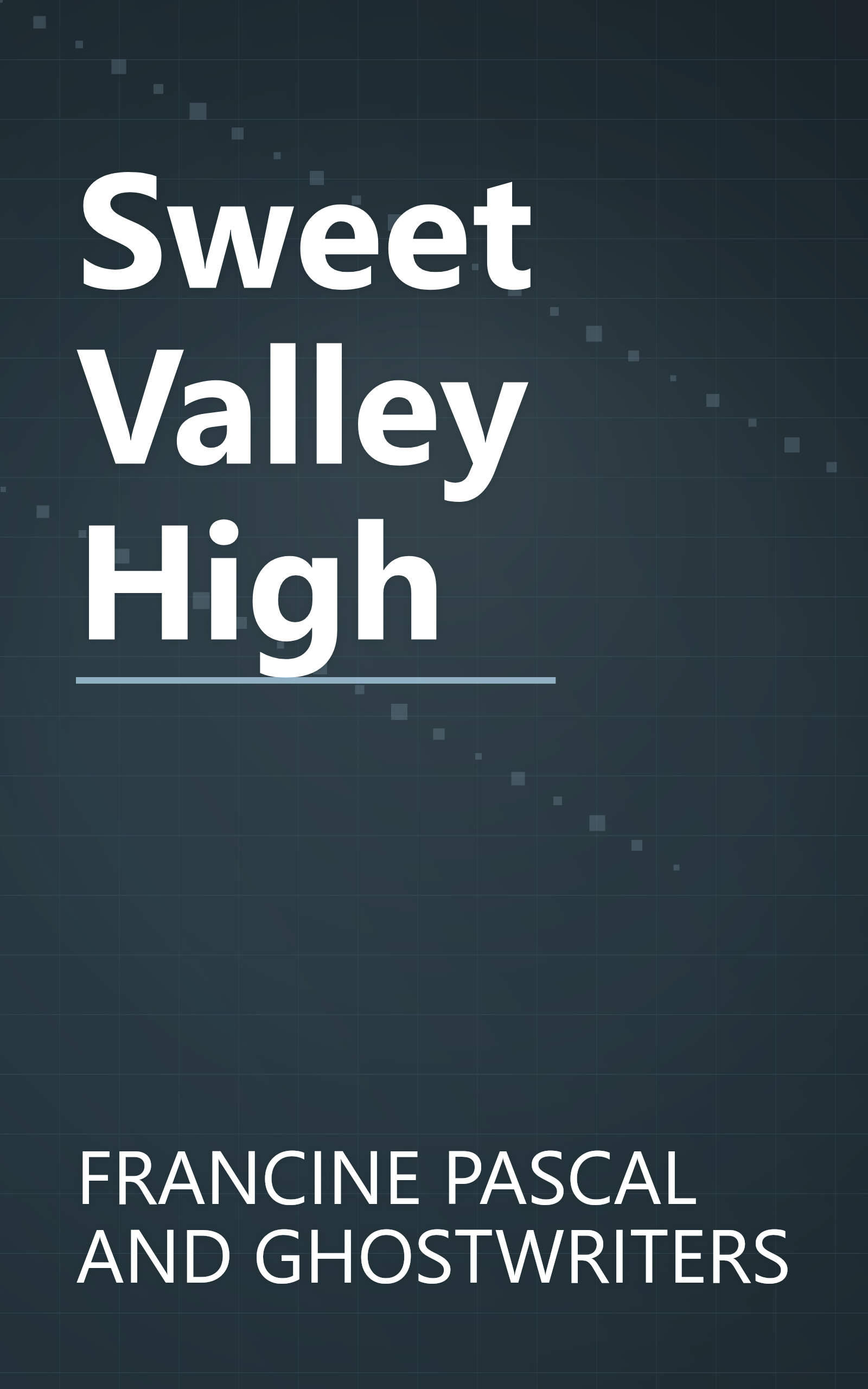 Sweet Valley High book cover