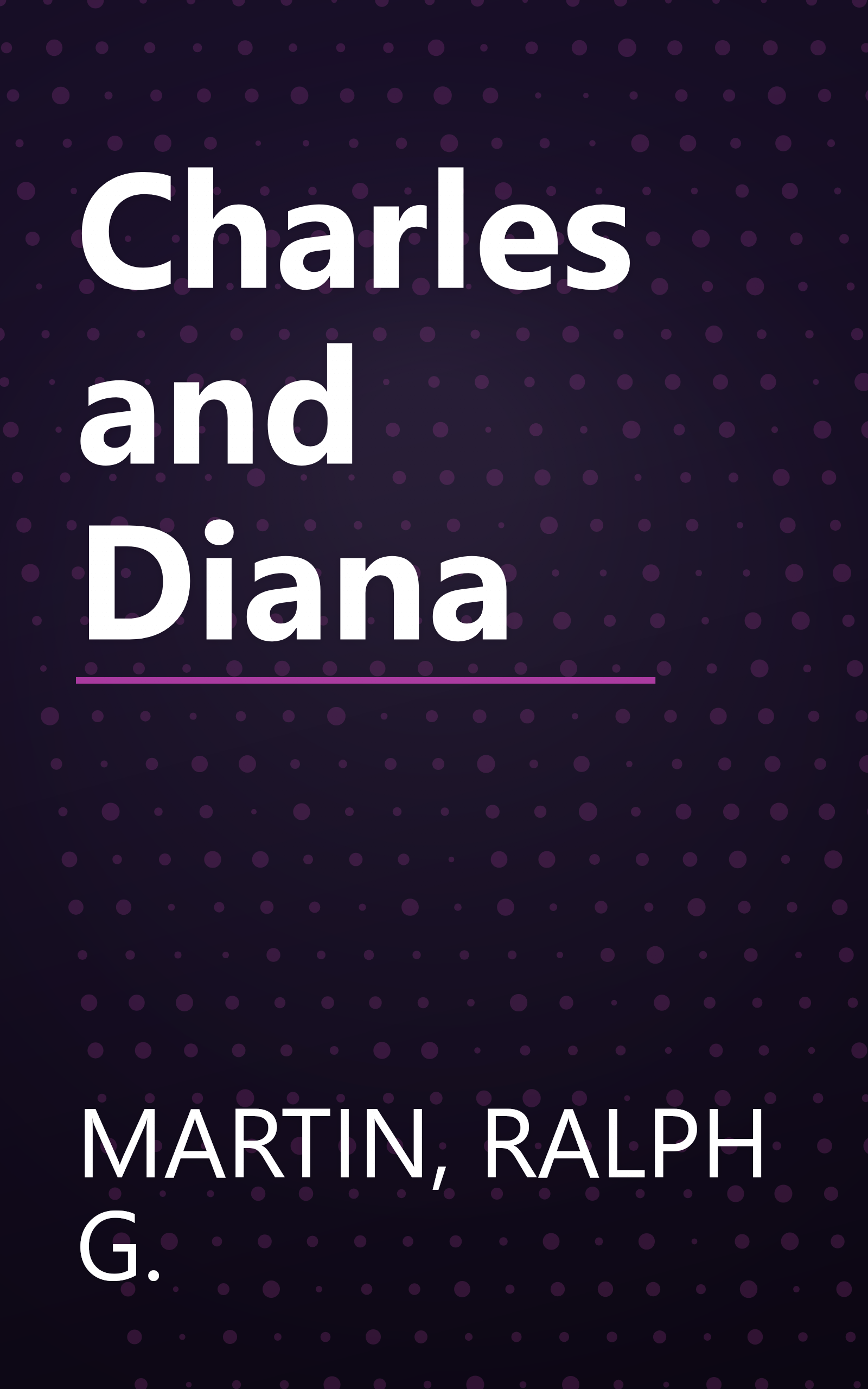Charles and Diana book cover