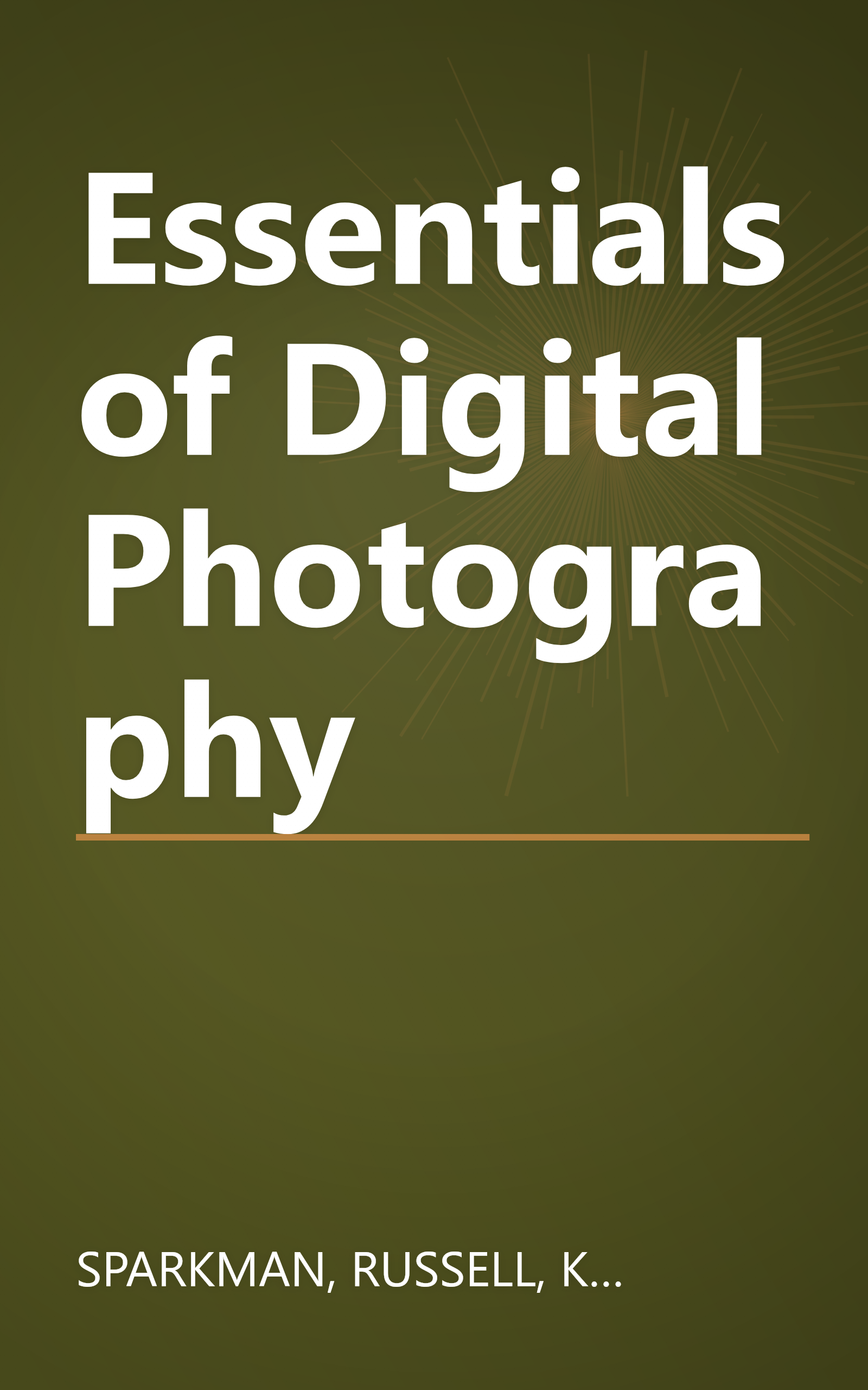 Essentials of Digital Photography book cover