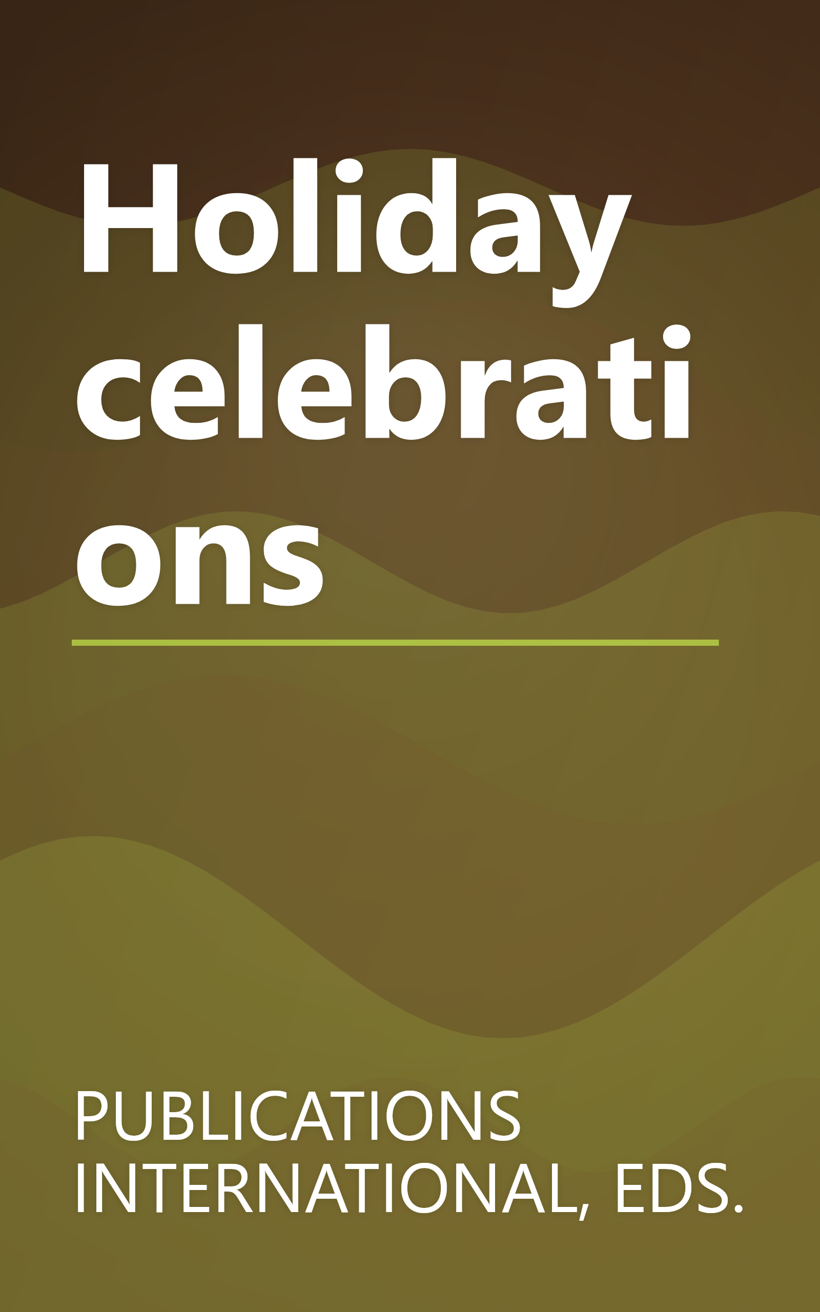 Holiday celebrations book cover