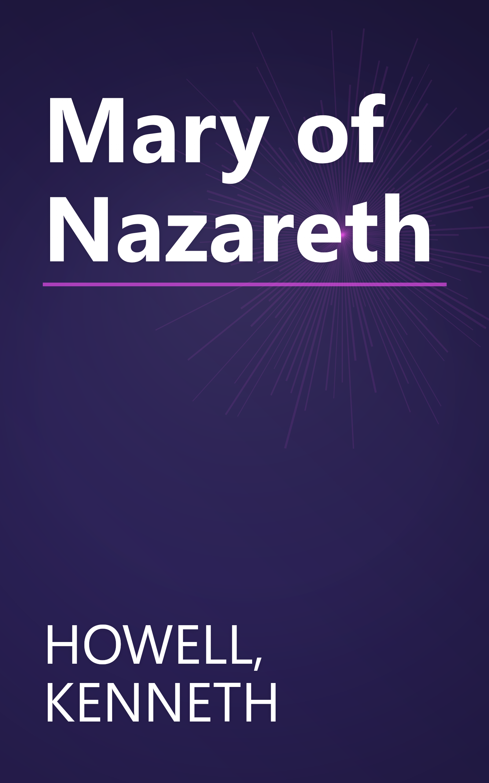 Mary of Nazareth book cover