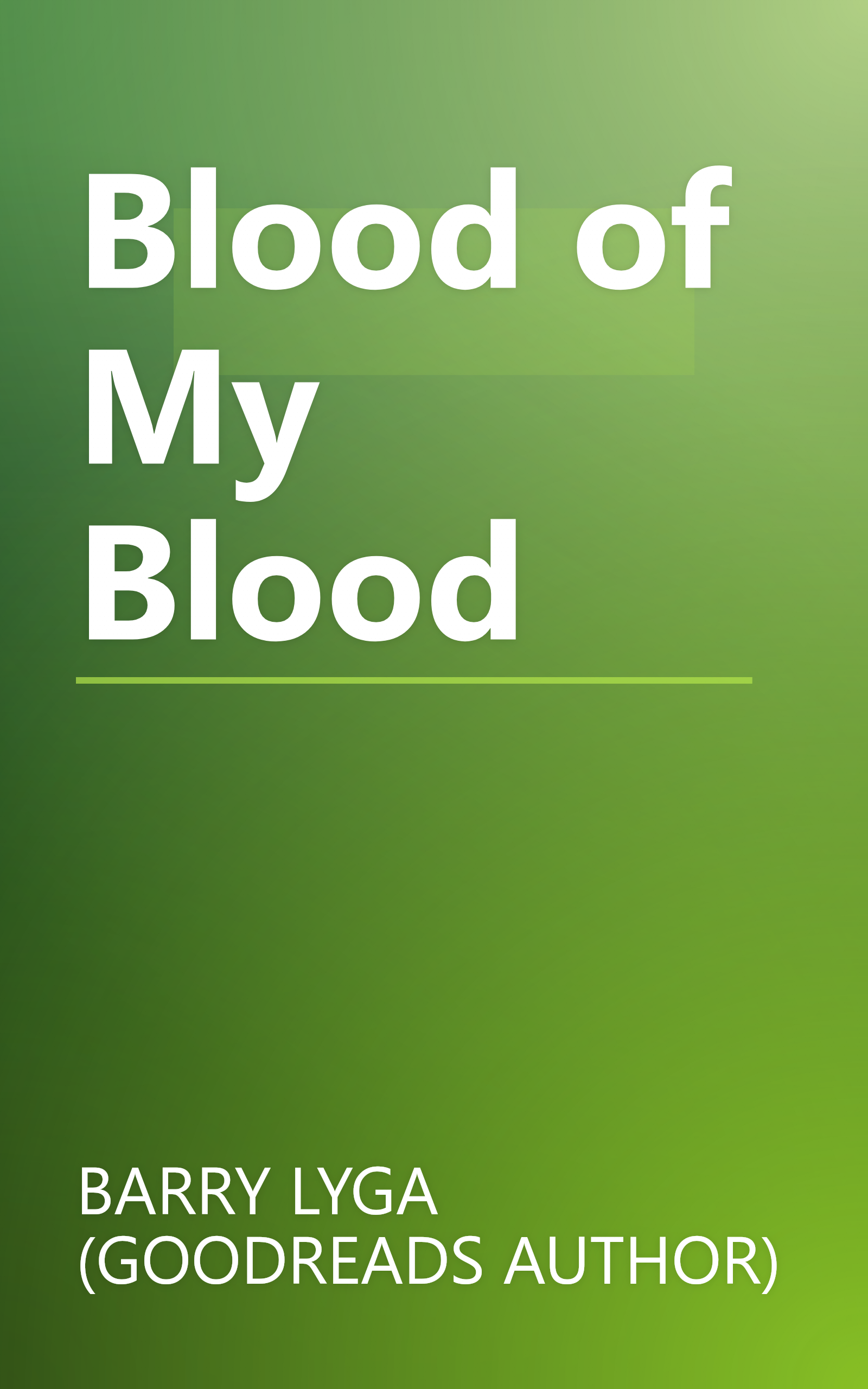 Blood of My Blood book cover