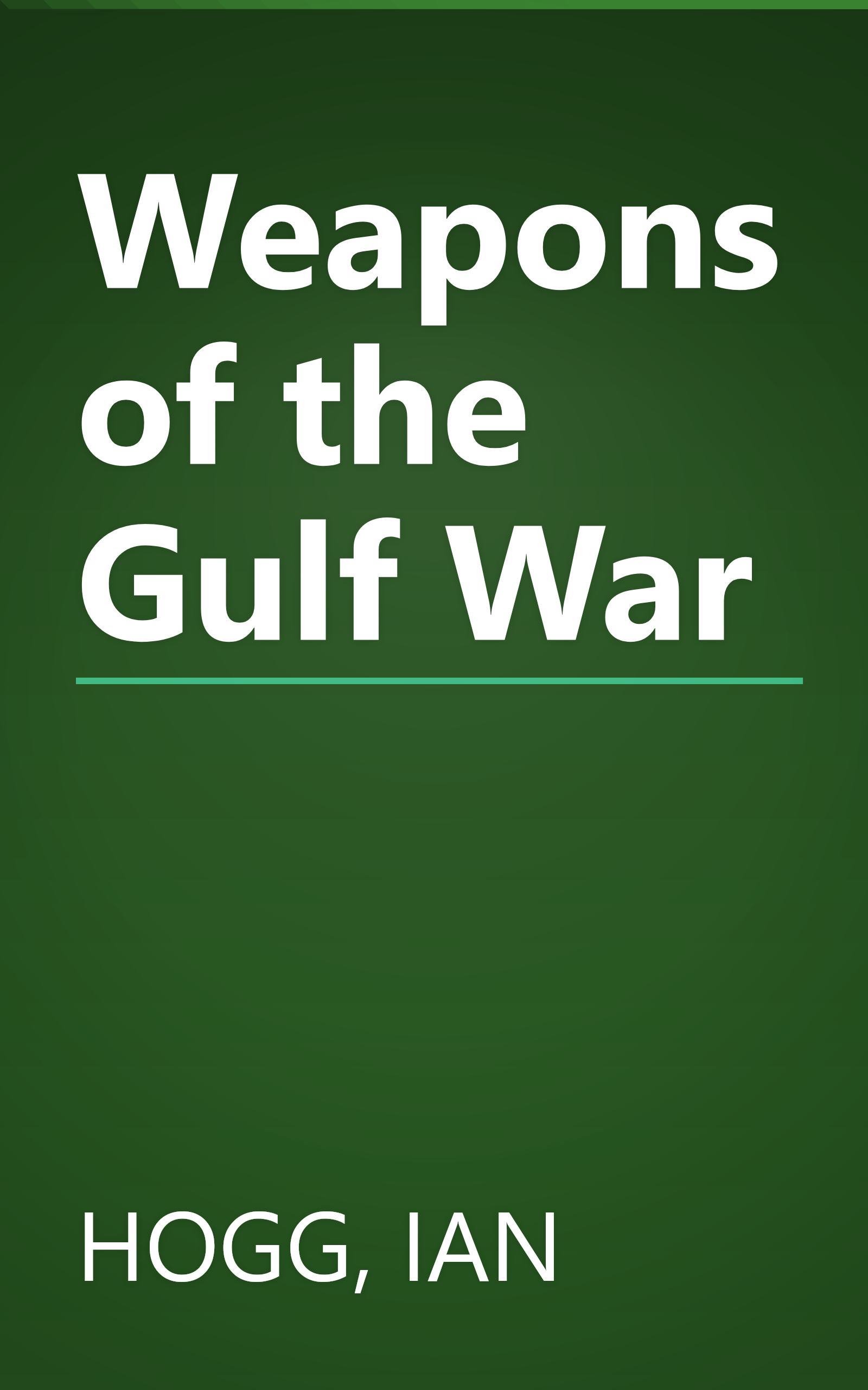 Weapons of the Gulf War book cover