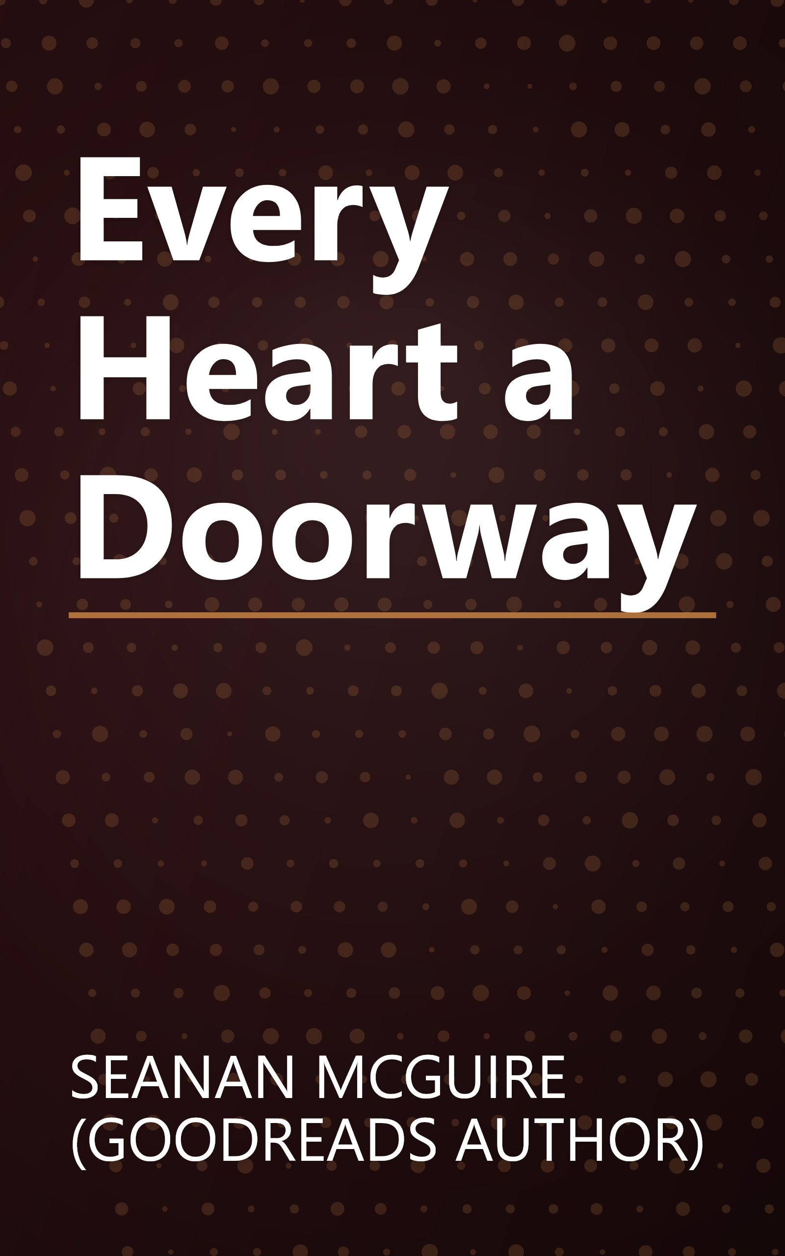 Every Heart a Doorway book cover